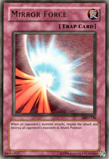 Yu-Gi-Oh Metal Raiders Single Mirror Force Ultra Rare (MRD-138) | DA ...