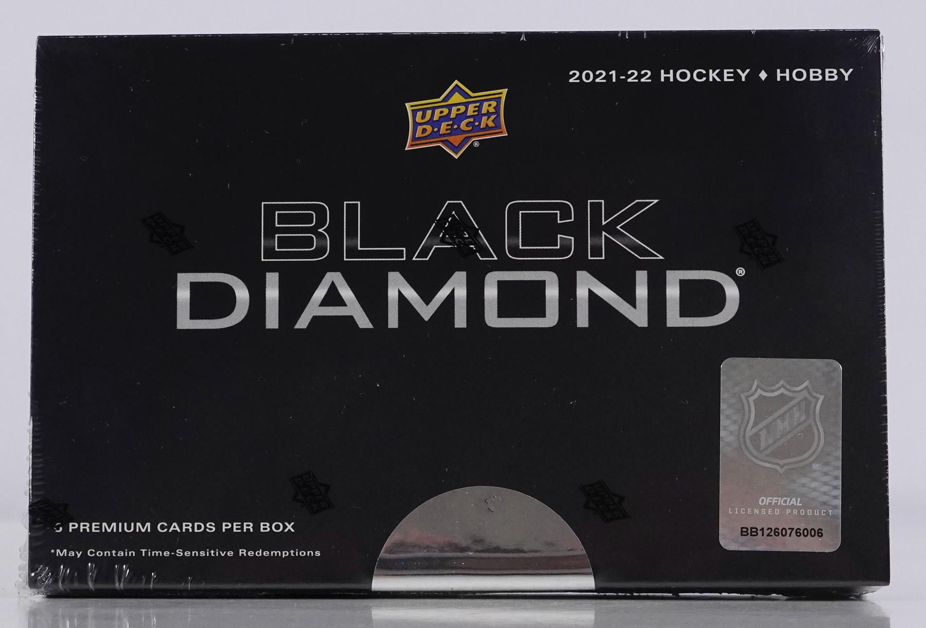 2021/22 Upper Deck Black Diamond Hockey Hobby Box | DA Card World