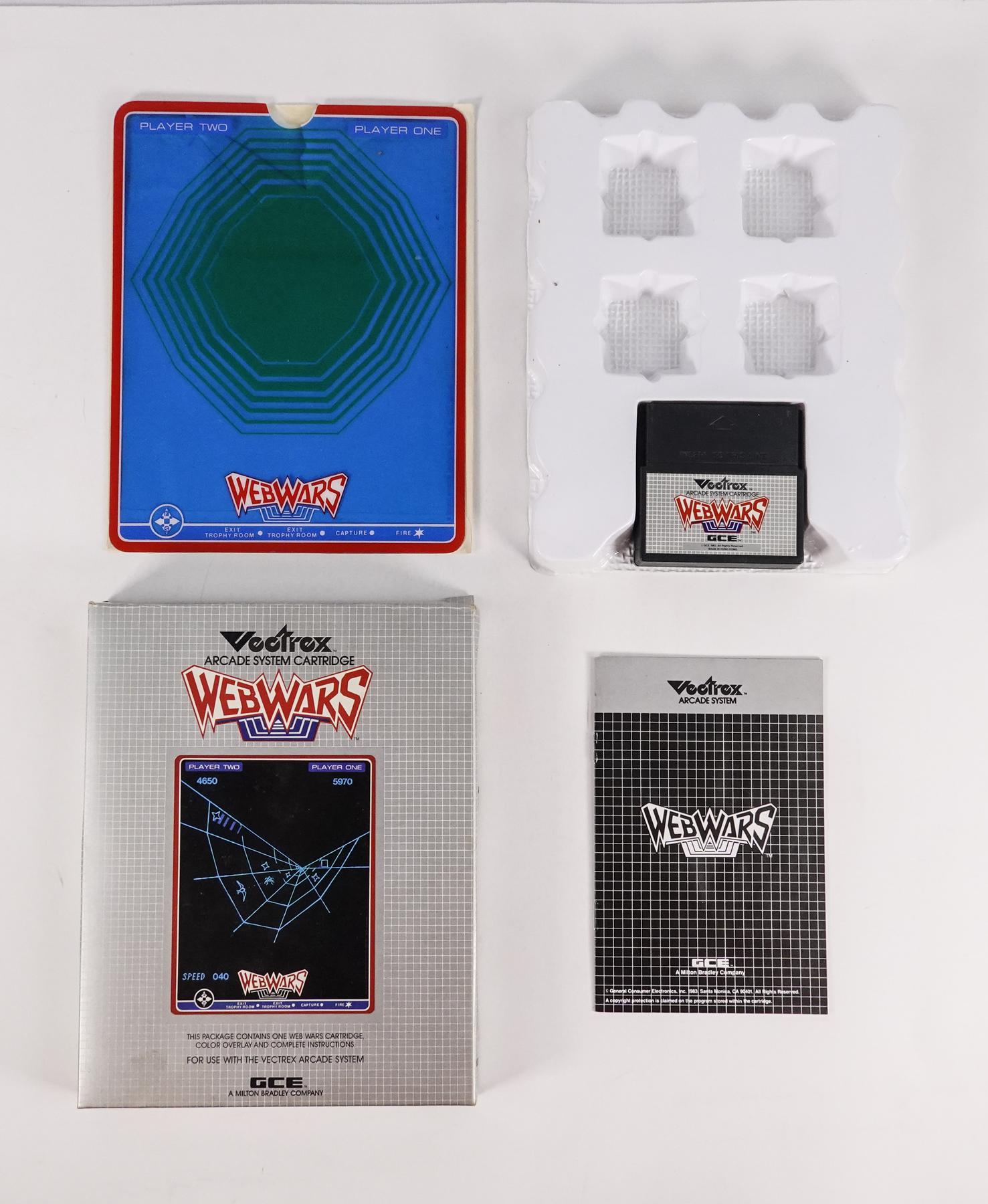 Vectrex Web Wars Boxed Complete | DA Card World