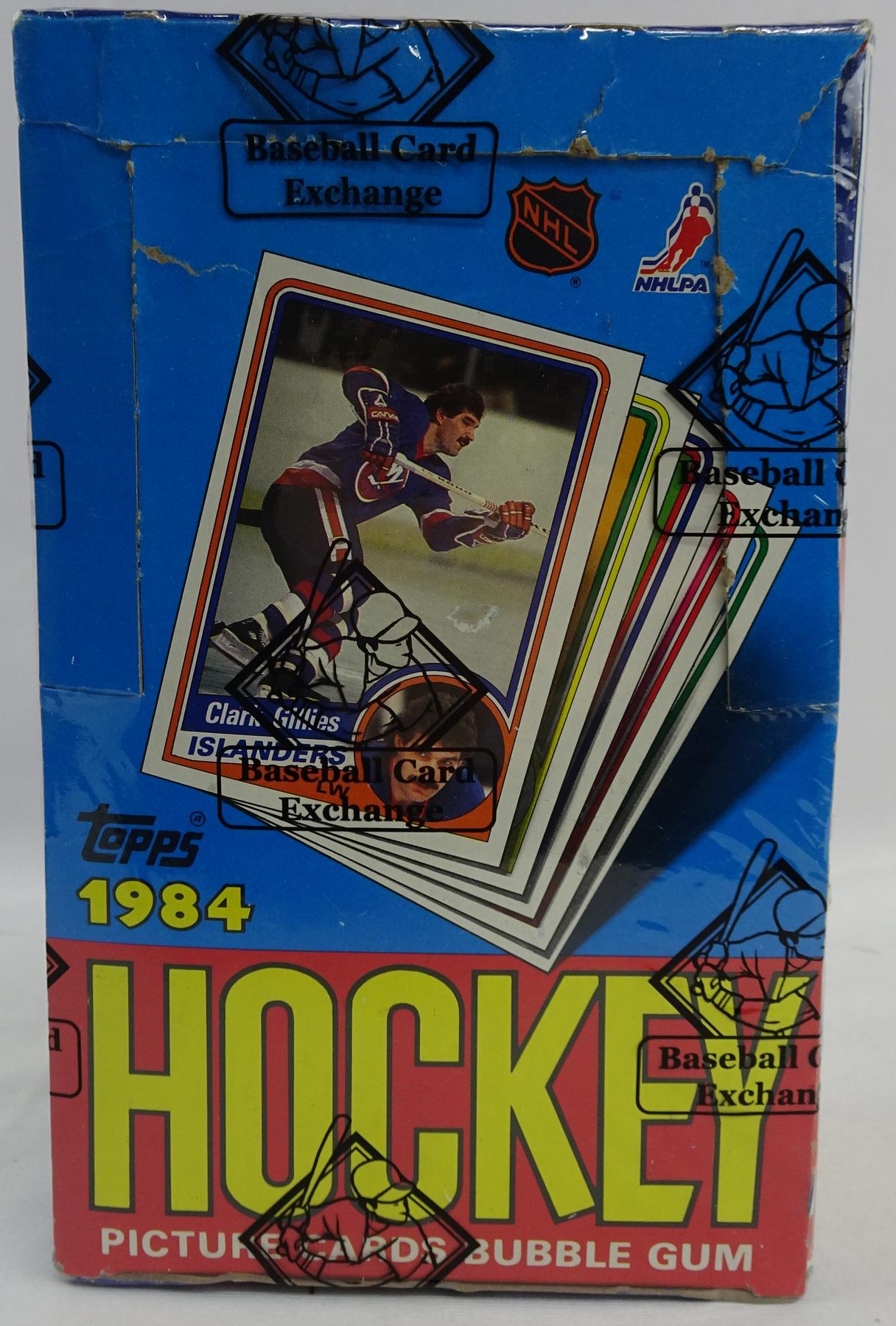 1984/85 Topps Hockey Wax Box (BBCE) | DA Card World