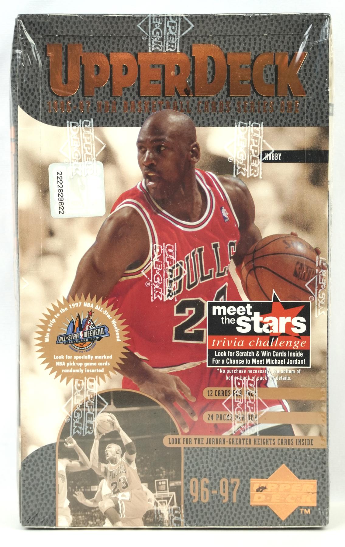 1996 97 Upper Deck Series 1 Basketball Hobby Box Reed Buy Da Card World