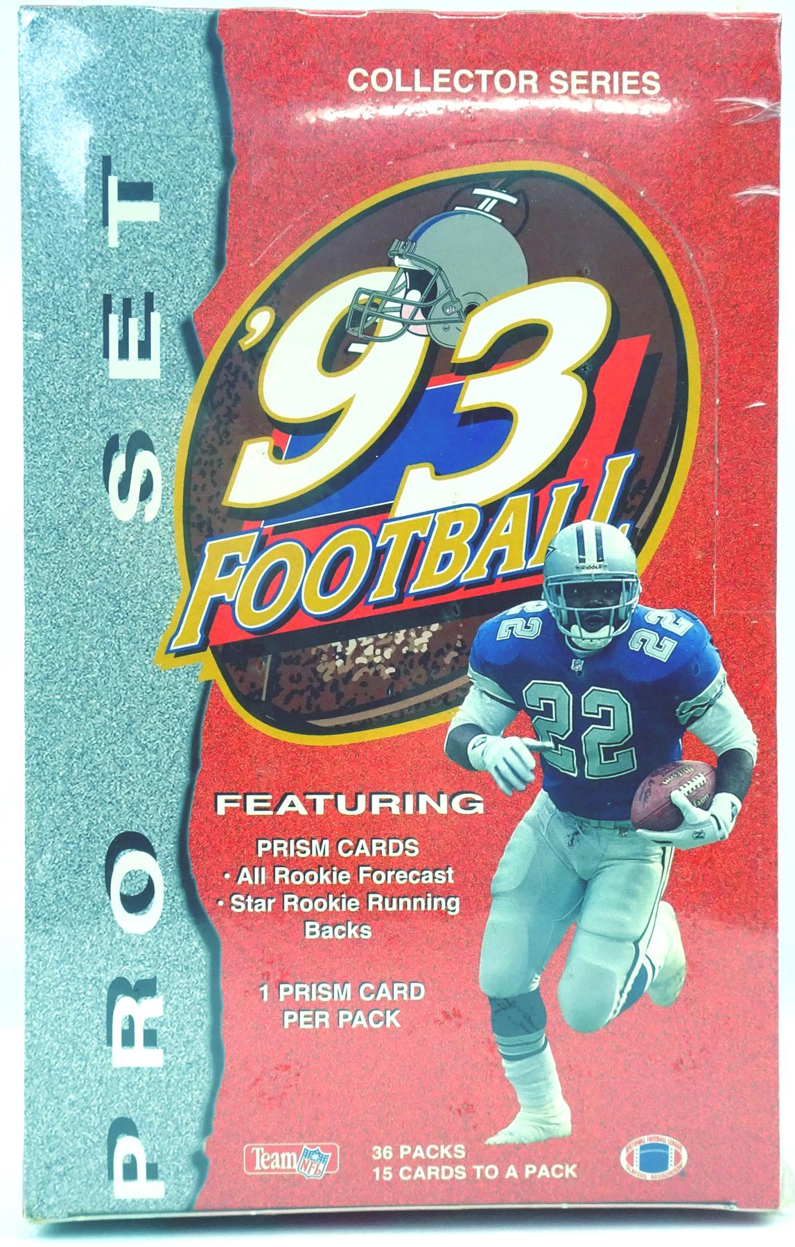 1993 Pro Set Football Hobby Box (Reed Buy) | DA Card World