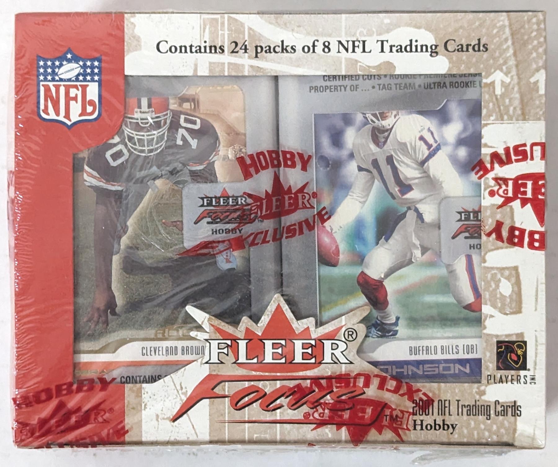 2001 Fleer Focus Football Hobby Box (Reed Buy) | DA Card World
