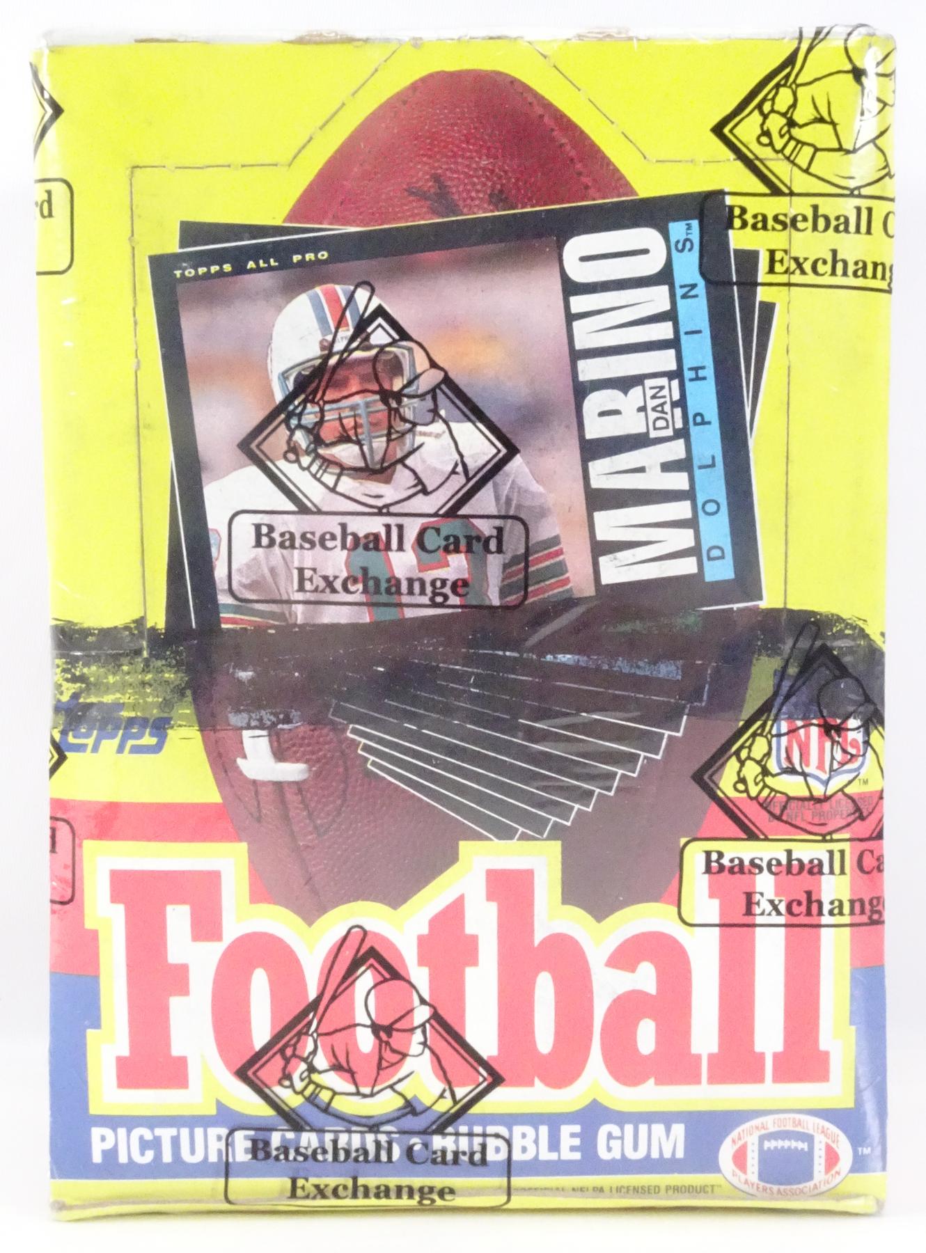 1985 Topps Football Wax Box (BBCE) (X-OUT) | DA Card World