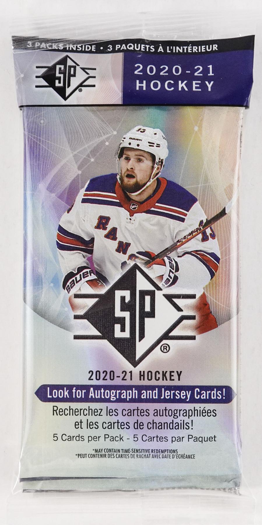 2020 21 Upper Deck Sp Hockey Hanger Pack Da Card World