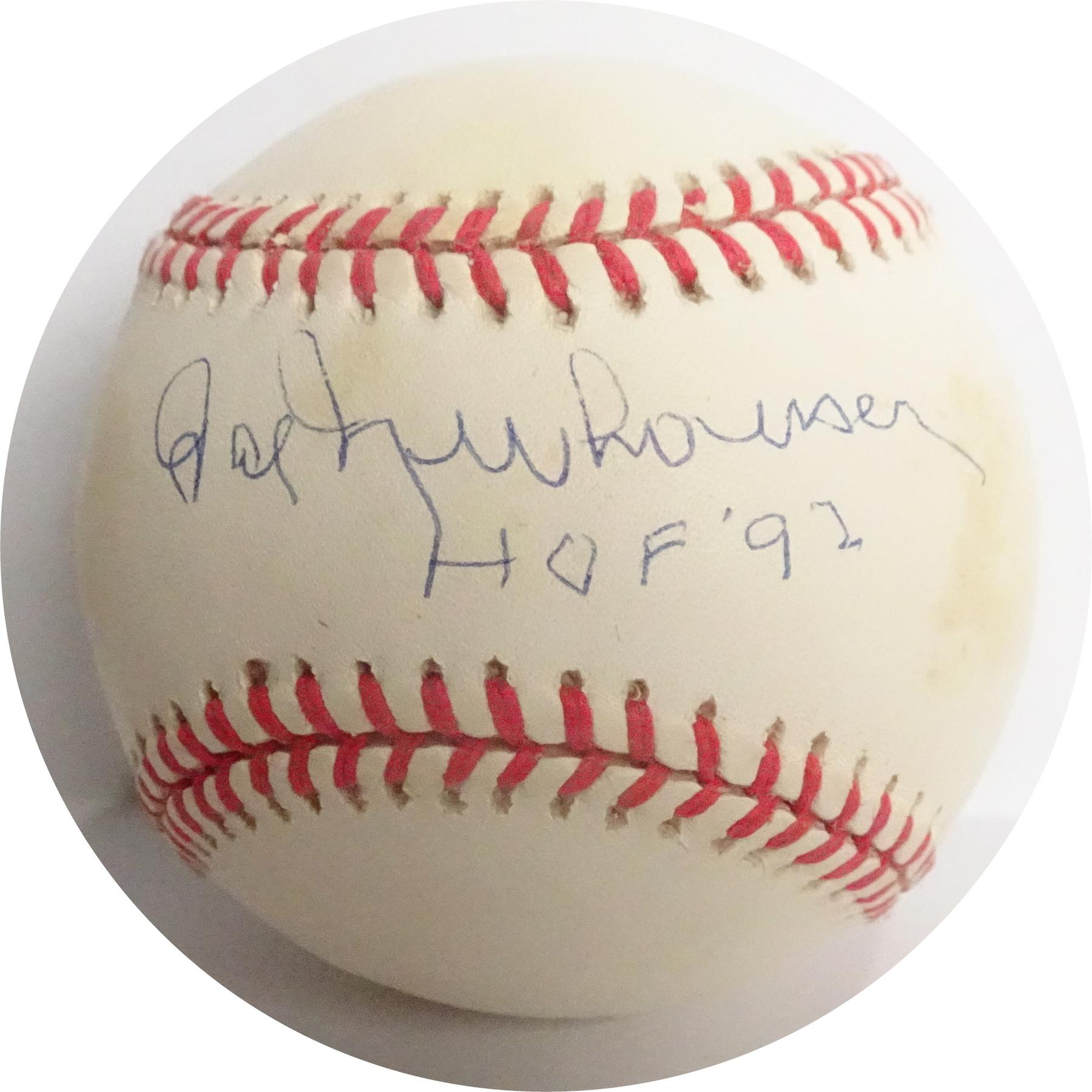 Hal Newhouser Autographed AL Budig Baseball (HOF 92) JSA D76501 (Reed ...