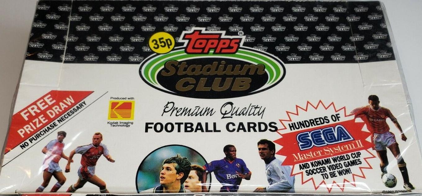 1992 Topps Stadium Club Soccer Hobby Box | DA Card World