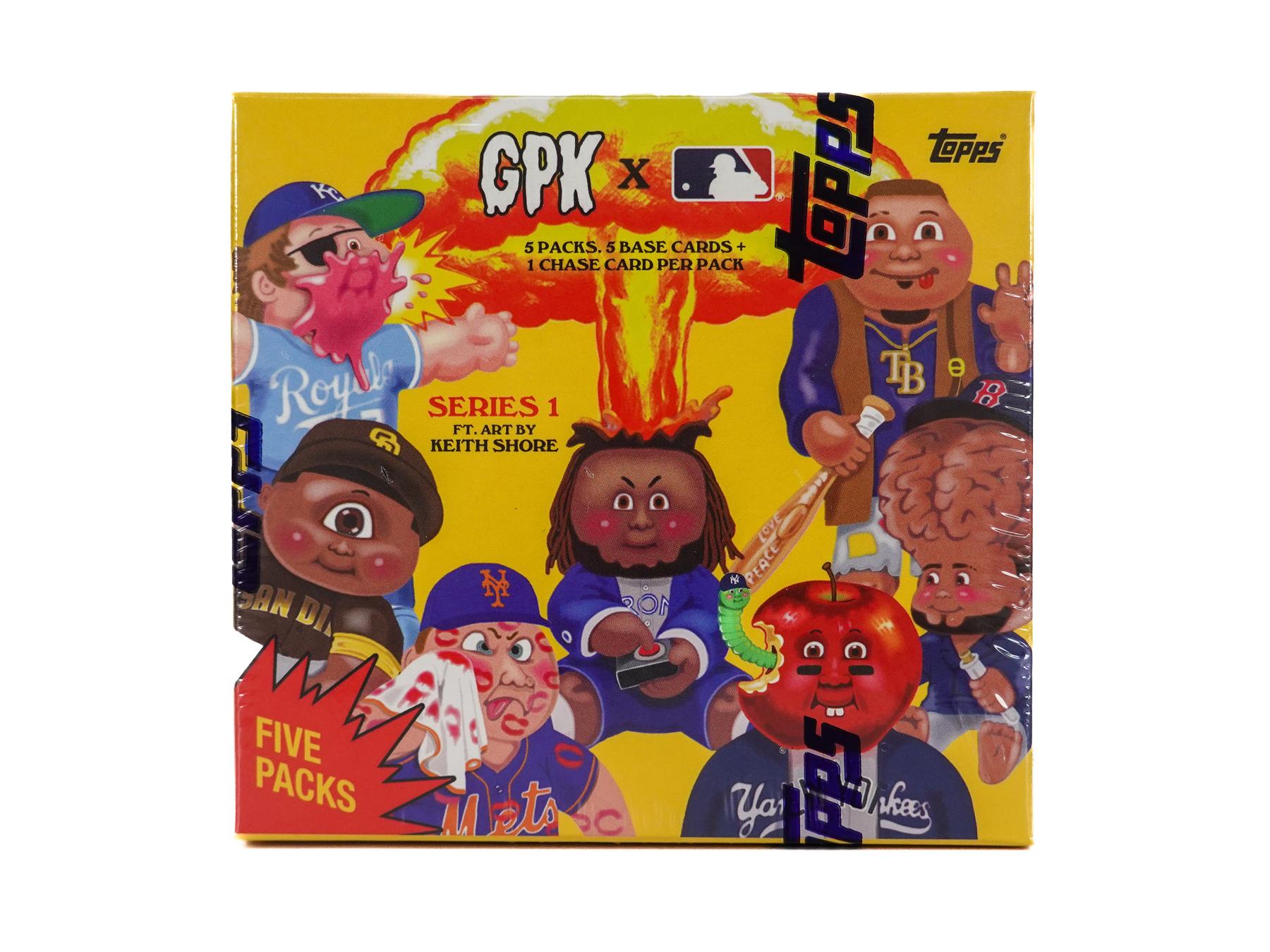 2022 Topps MLB x Garbage Pail Kids: Series 1 by Keith Shore - 5 Pack ...