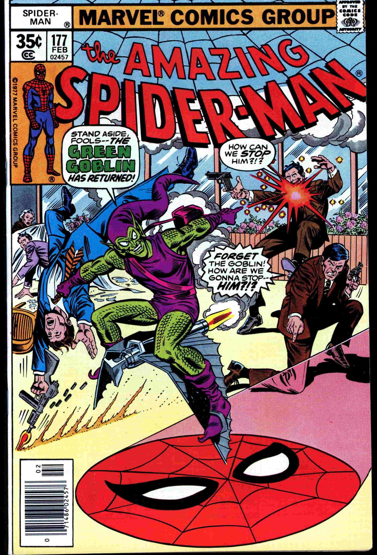 Spiderman Green Goblin Comic
