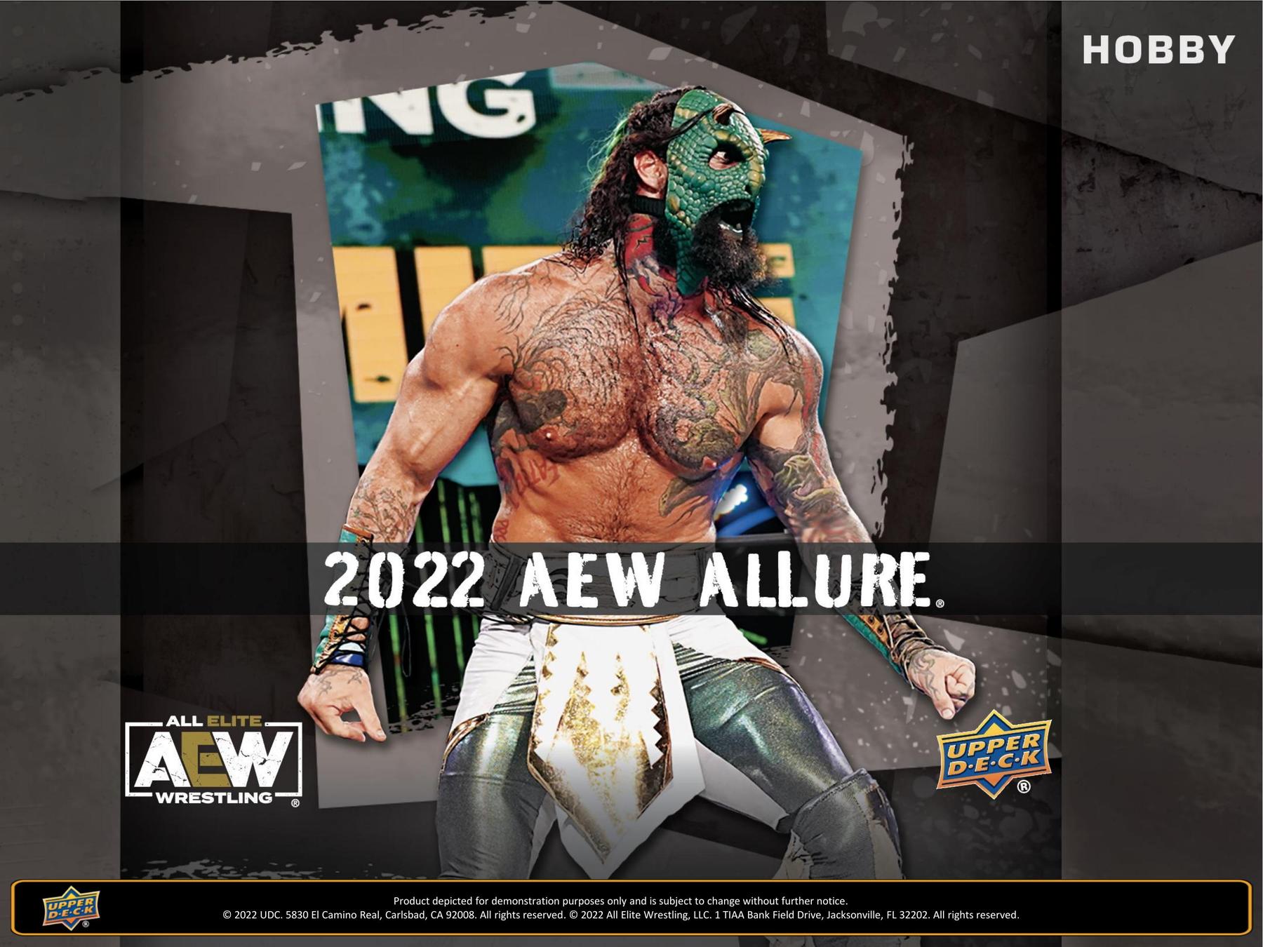 2022 Upper Deck AEW Allure Wrestling Hobby Box (Presell) | DA Card World