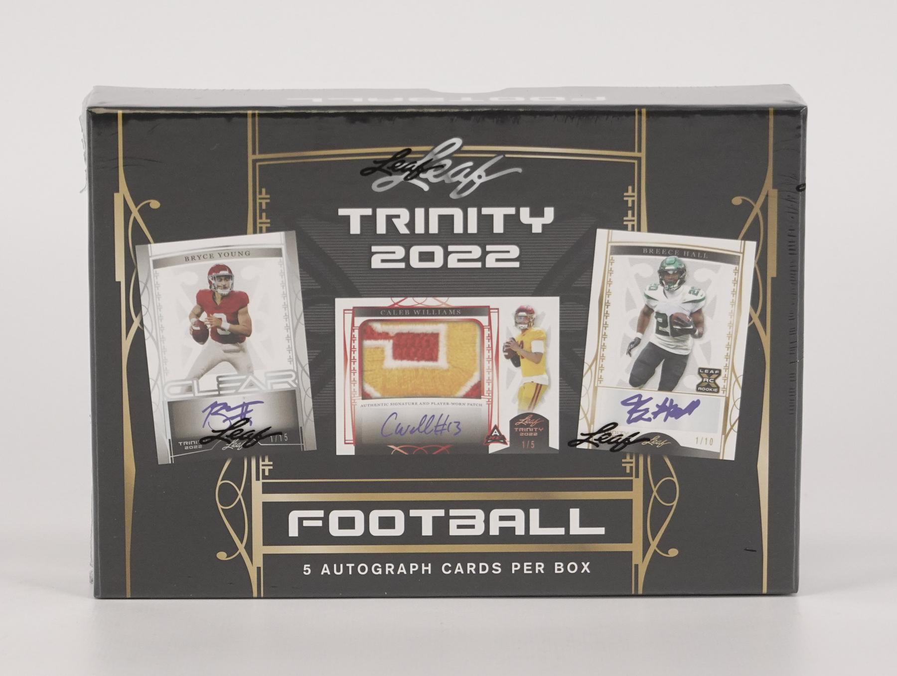 2022 Leaf Trinity Football Hobby Box | DA Card World