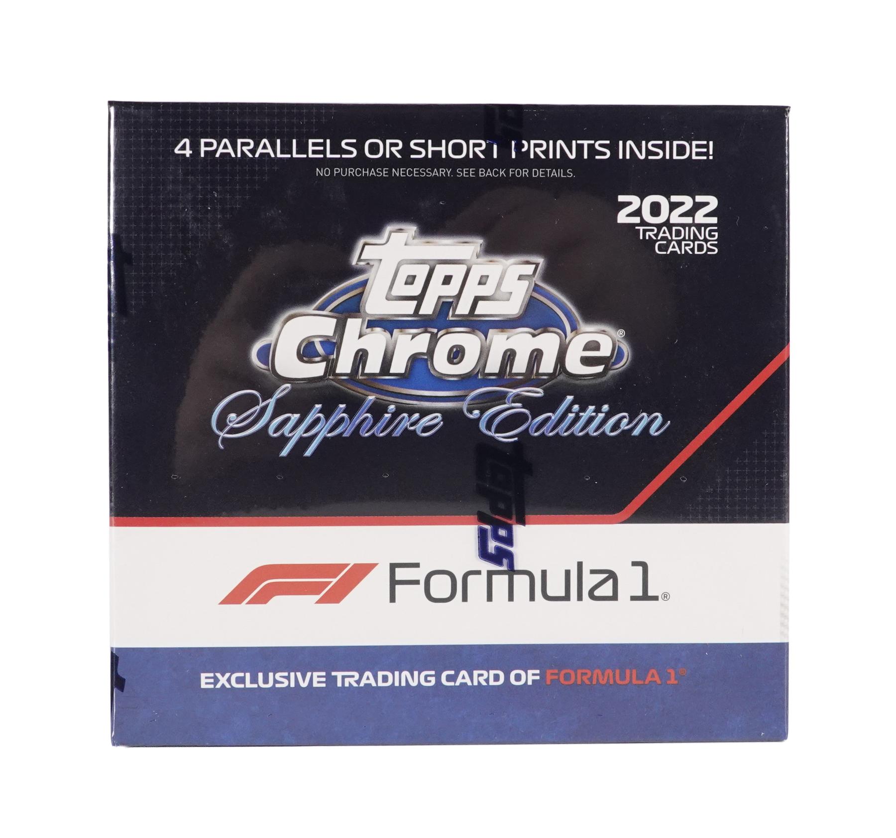 2022 Topps Chrome F1 Formula 1 Sapphire Edition Hobby Box | DA Card World