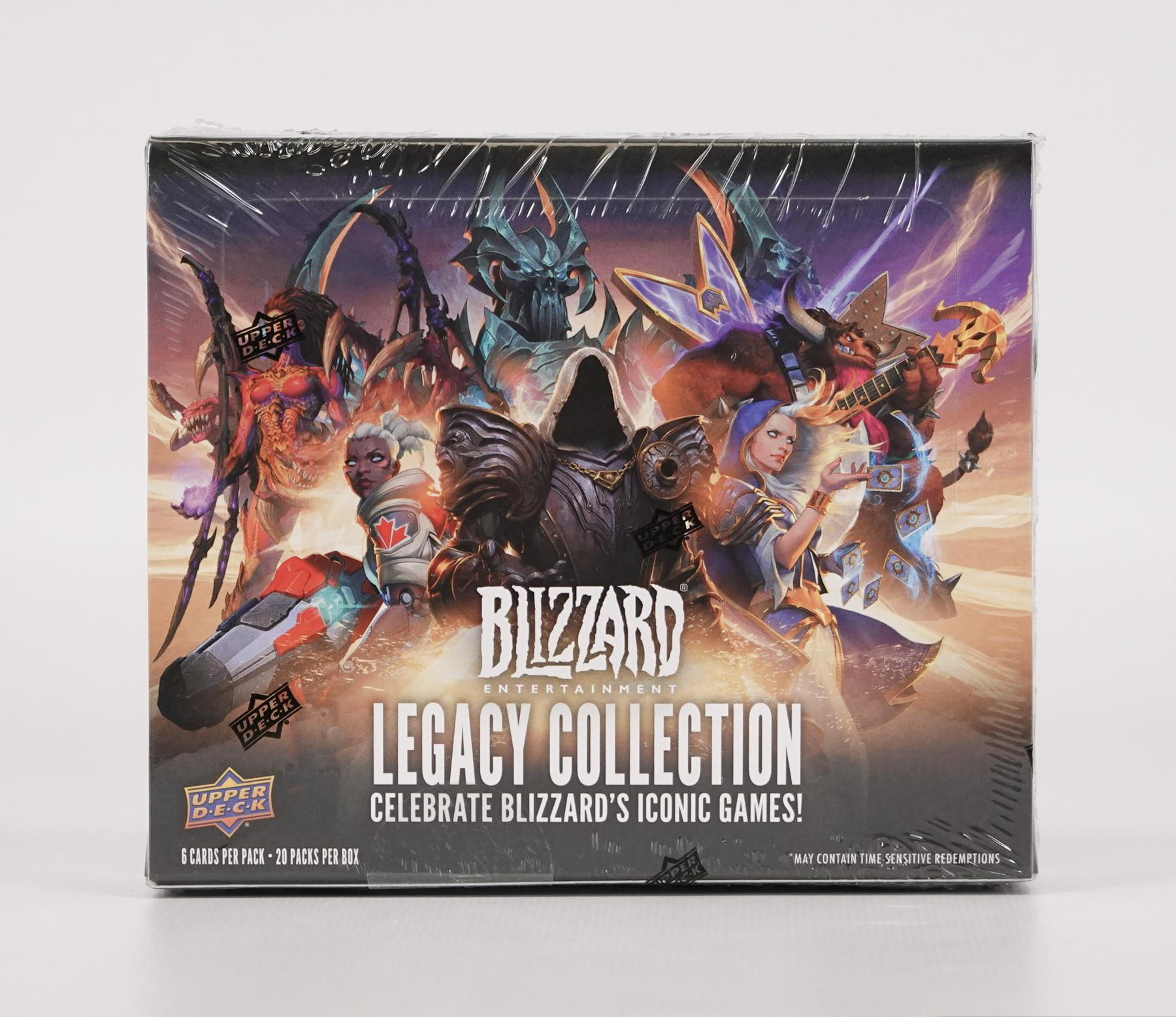 Blizzard Entertainment Legacy Collection Hobby Box (Upper Deck 2023 ...