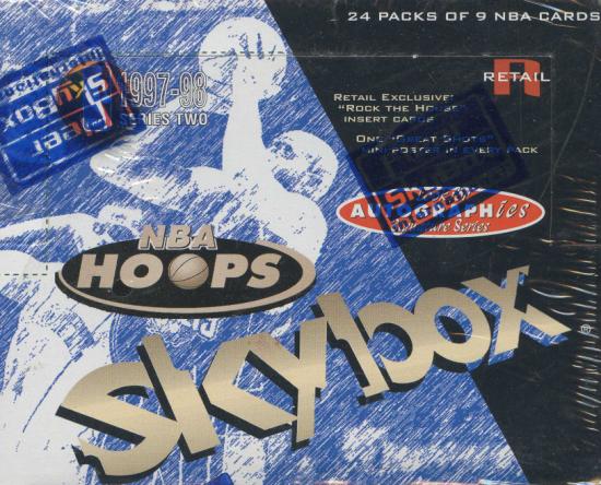 1997/98 Skybox Hoops Series 2 Basketball Retail Box | DA Card World