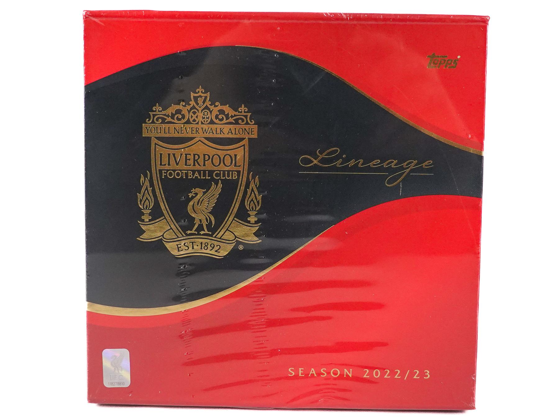 2022/23 Topps Liverpool Lineage Soccer Hobby Box | DA Card World