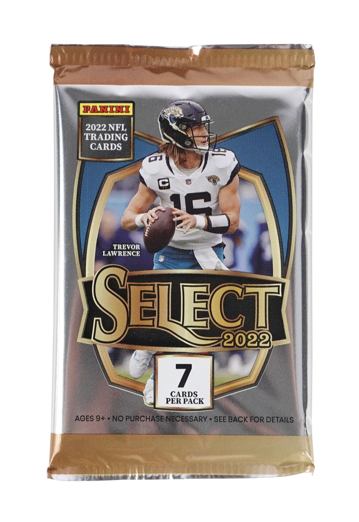 2022 Panini Select Football Mega Pack (Black & Green Die-Cuts!) | DA ...