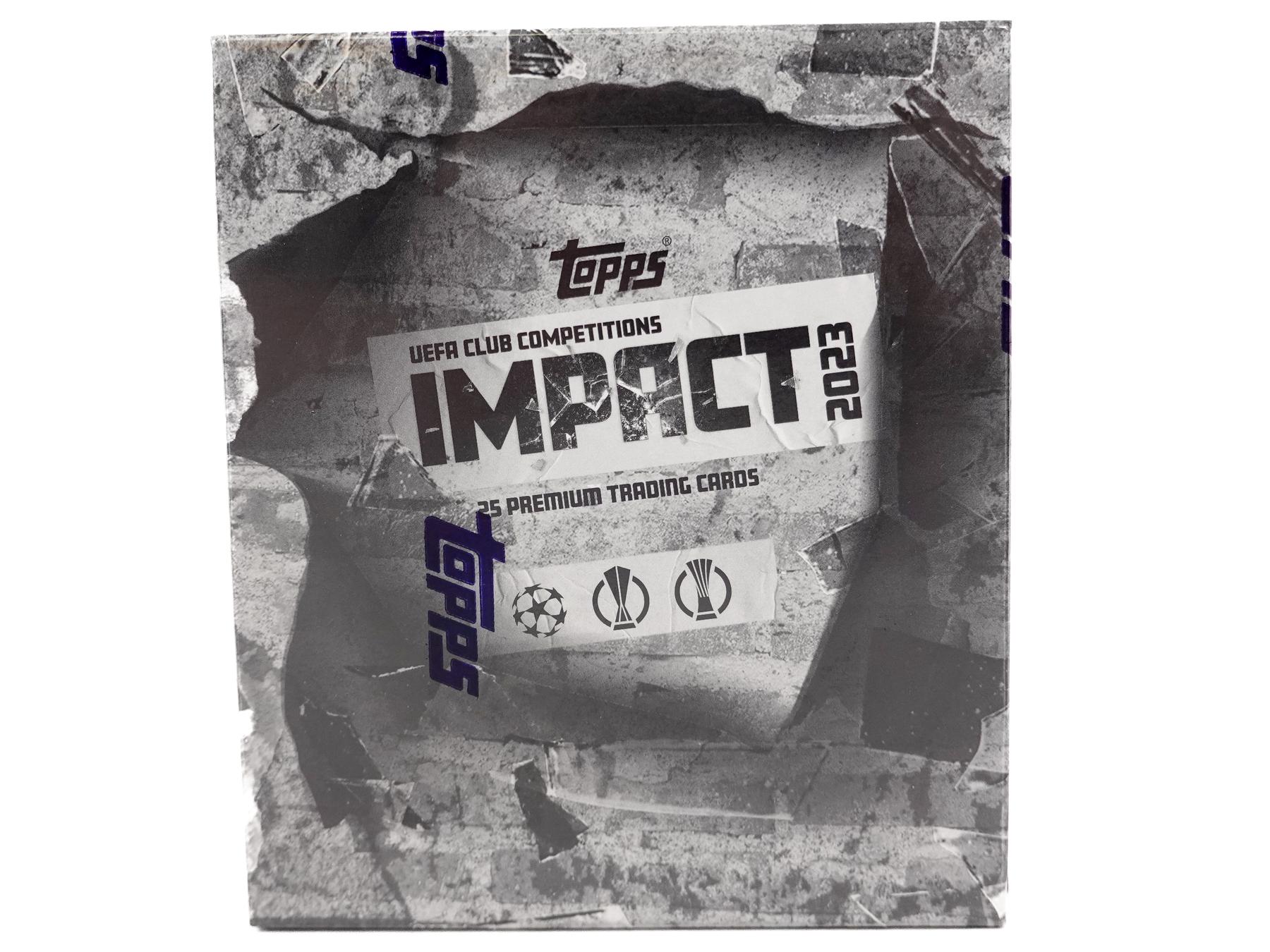 2023 Topps Impact UEFA Club Competitions Soccer Hobby Box | DA Card World