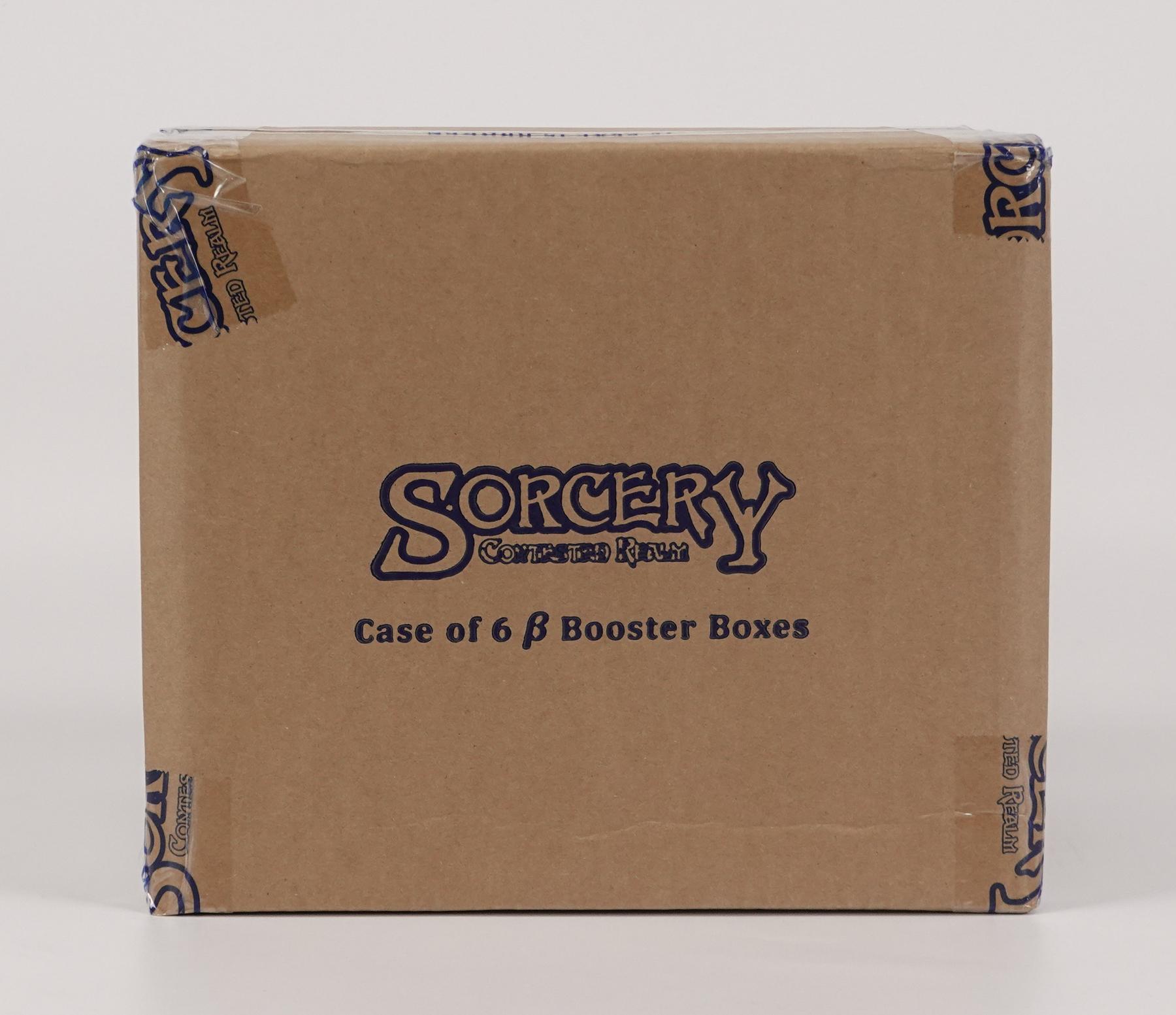 Sorcery Contested Realm 1st Print ALPHA Booster 6-Box Case | DA Card World