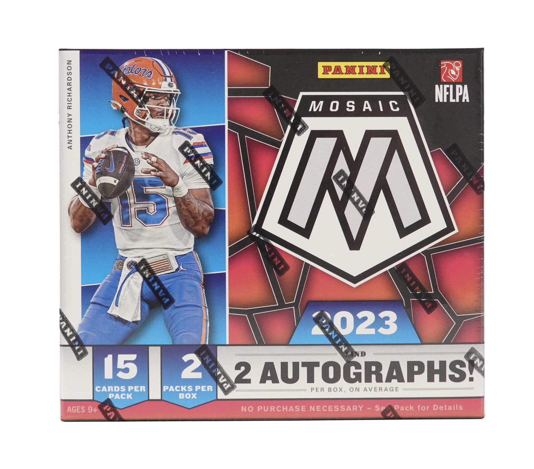 2023 Panini Mosaic Draft Picks Football Hobby Box | DA Card World