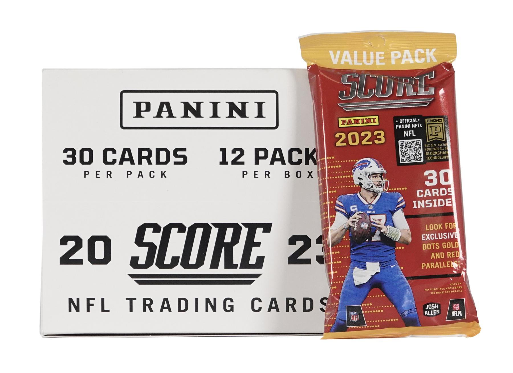 2023 Panini Score Football Jumbo Value Box | DA Card World
