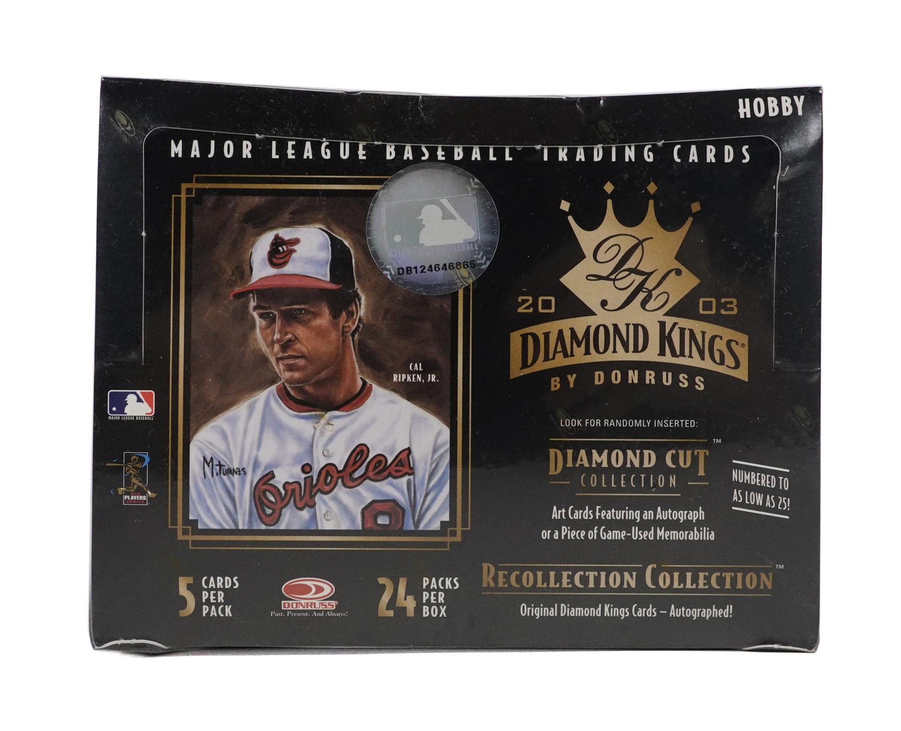 2003 Donruss Diamond Kings Baseball Hobby Box | DA Card World