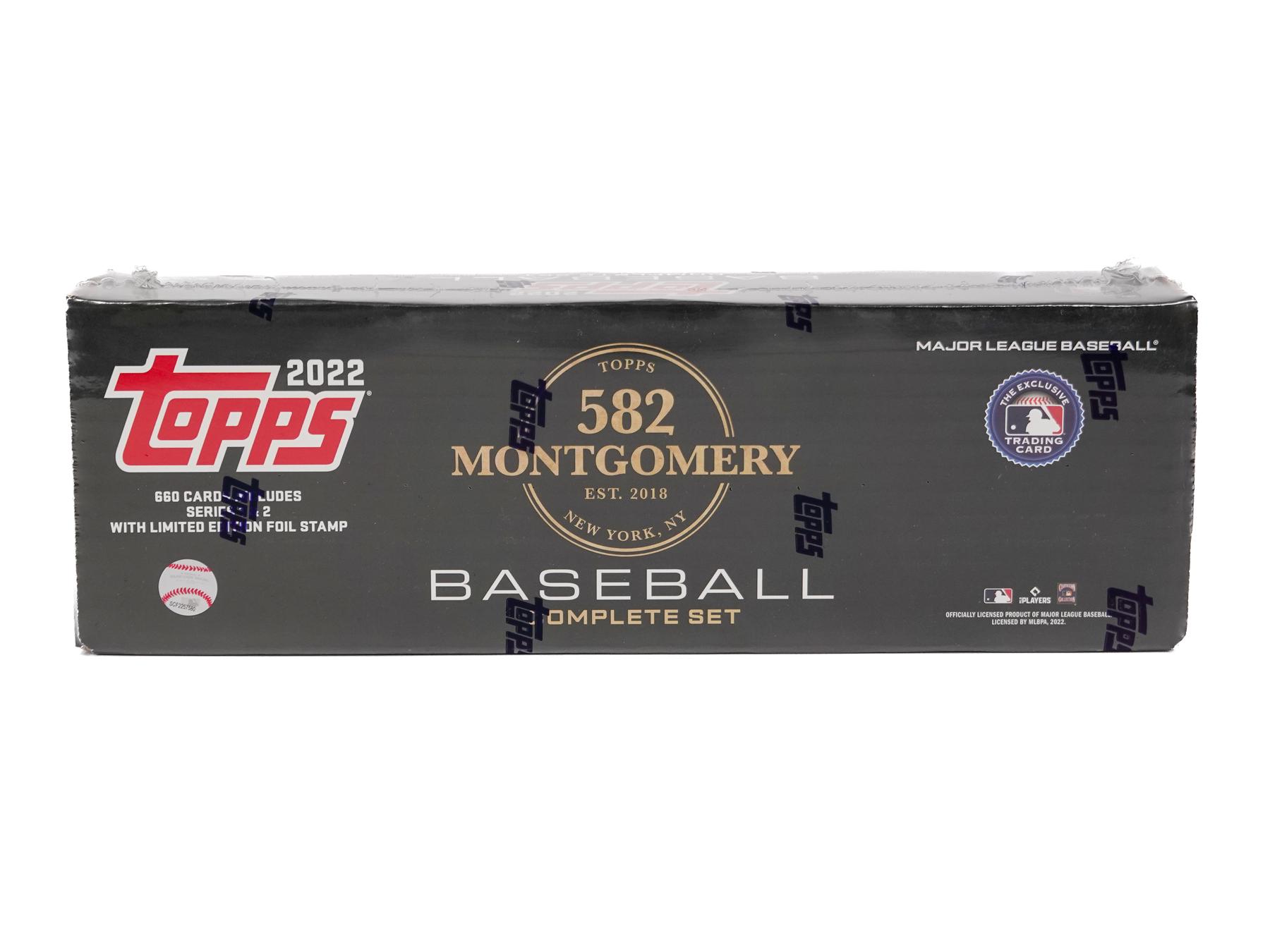 2022 Topps 582 Montgomery Club Factory Set Baseball (Box) | DA Card World
