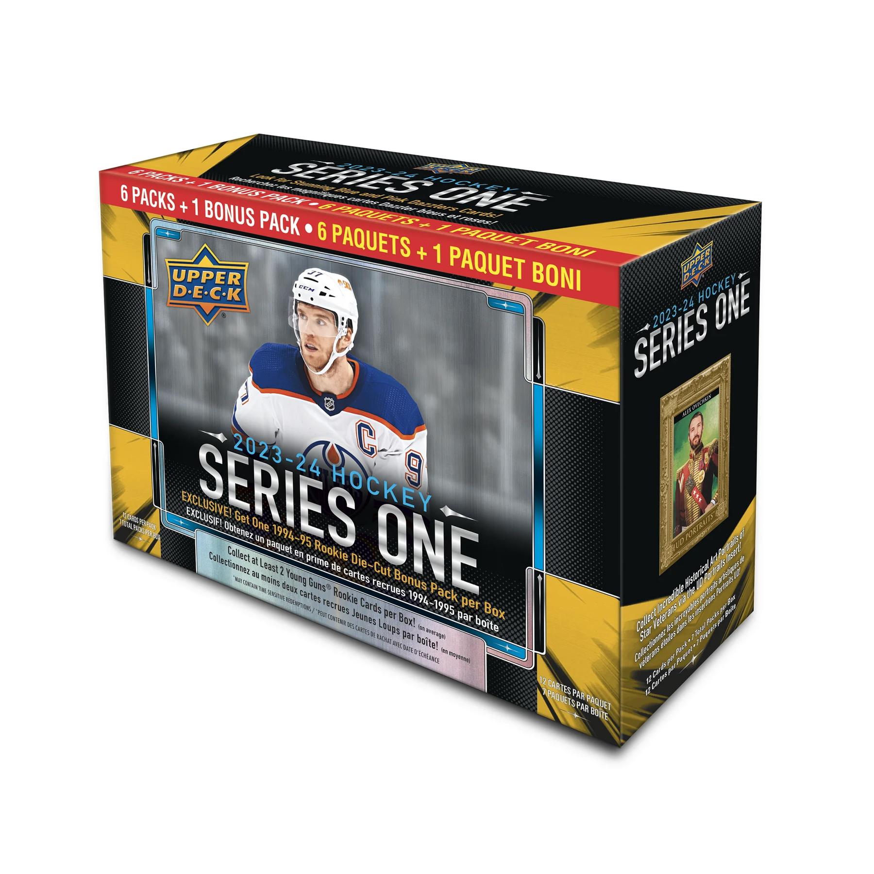 2023/24 Upper Deck Series 1 Hockey Mega Box (1994/95 Rookie Die-Cut Bonus Pack!) | DA Card World