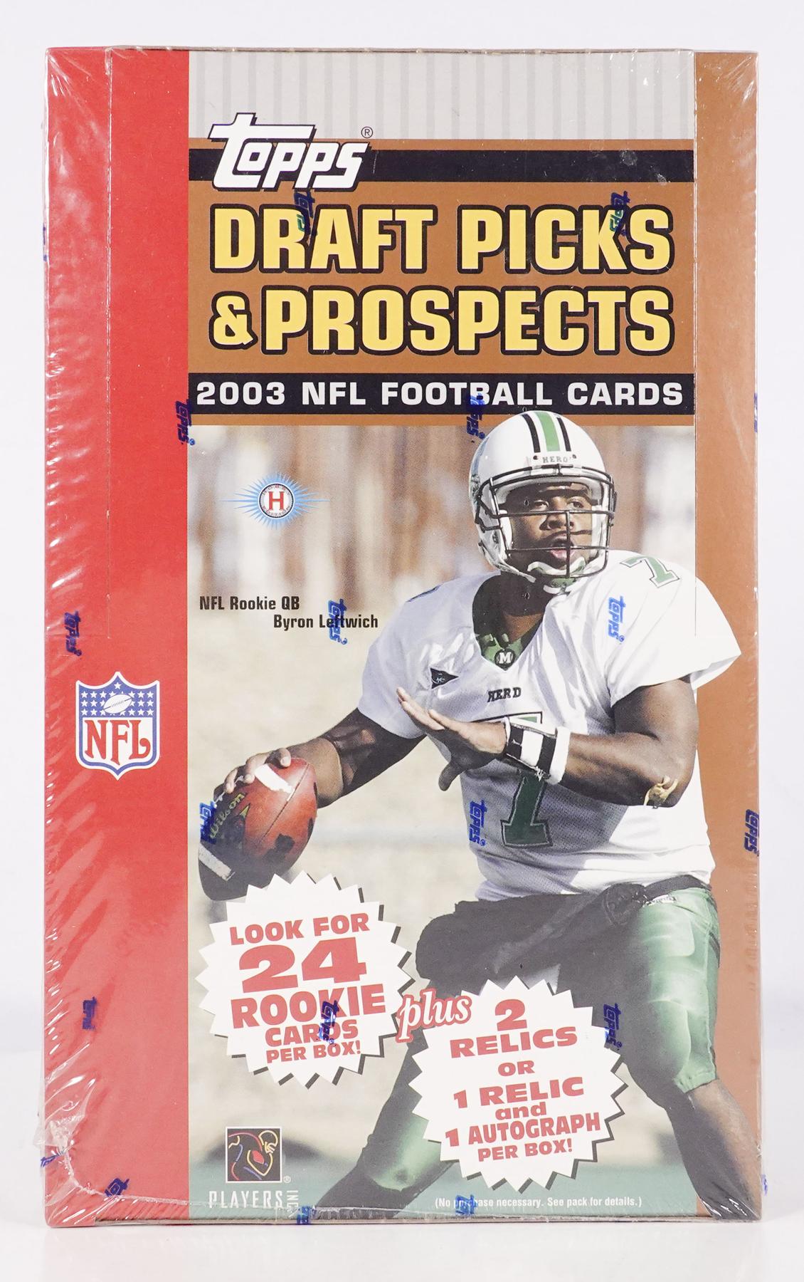 2003 Topps Draft Picks And Prospects Football Hobby Box | DA Card World