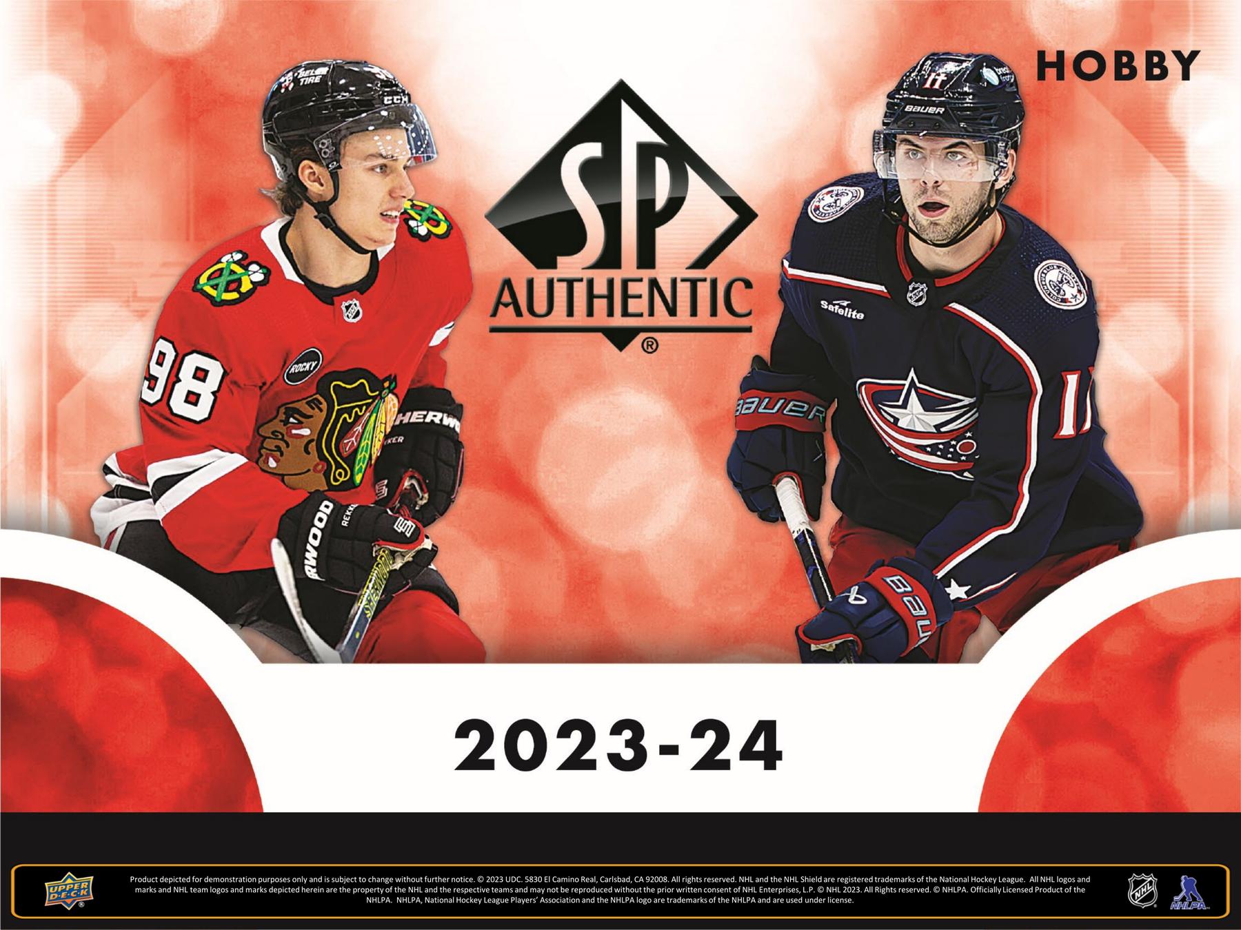 2023/24 Upper Deck SP Authentic Hockey Hobby Box (Presell) | DA Card World