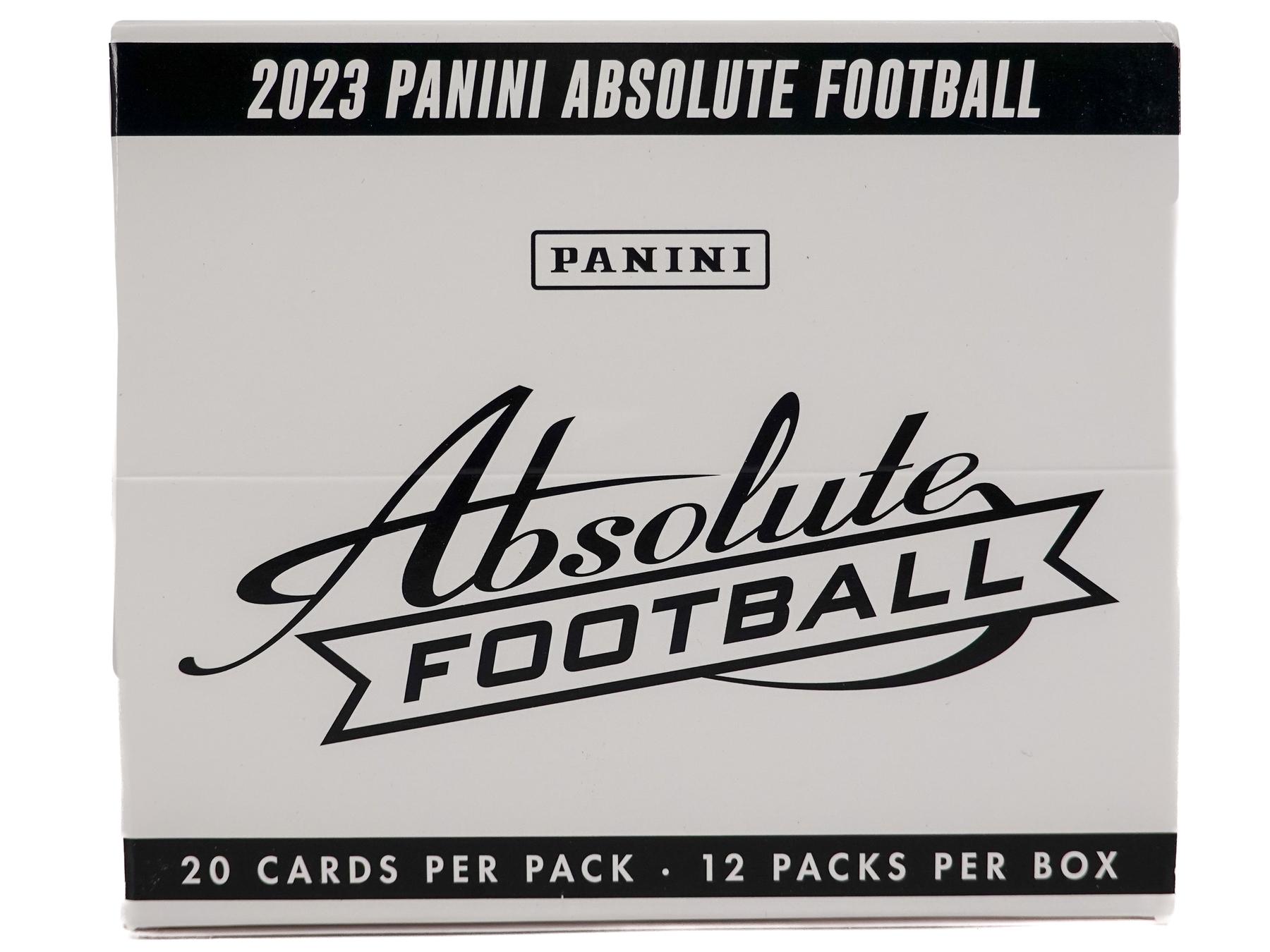 2023 Panini Absolute Football Jumbo Value 12-Pack Box | DA Card World