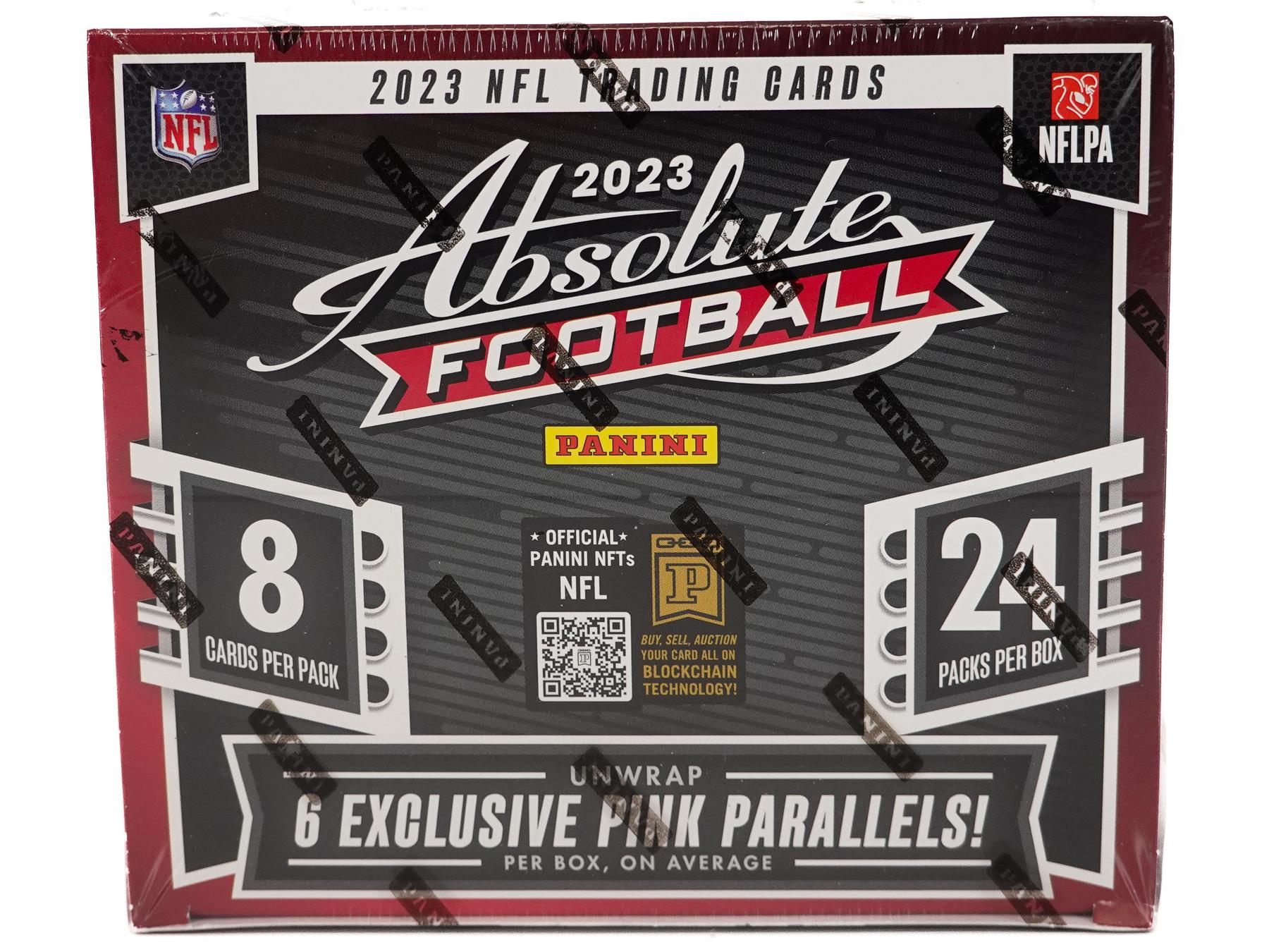 2023 Panini Absolute Football 24-Pack Retail Box (Pink Parallels) | DA ...