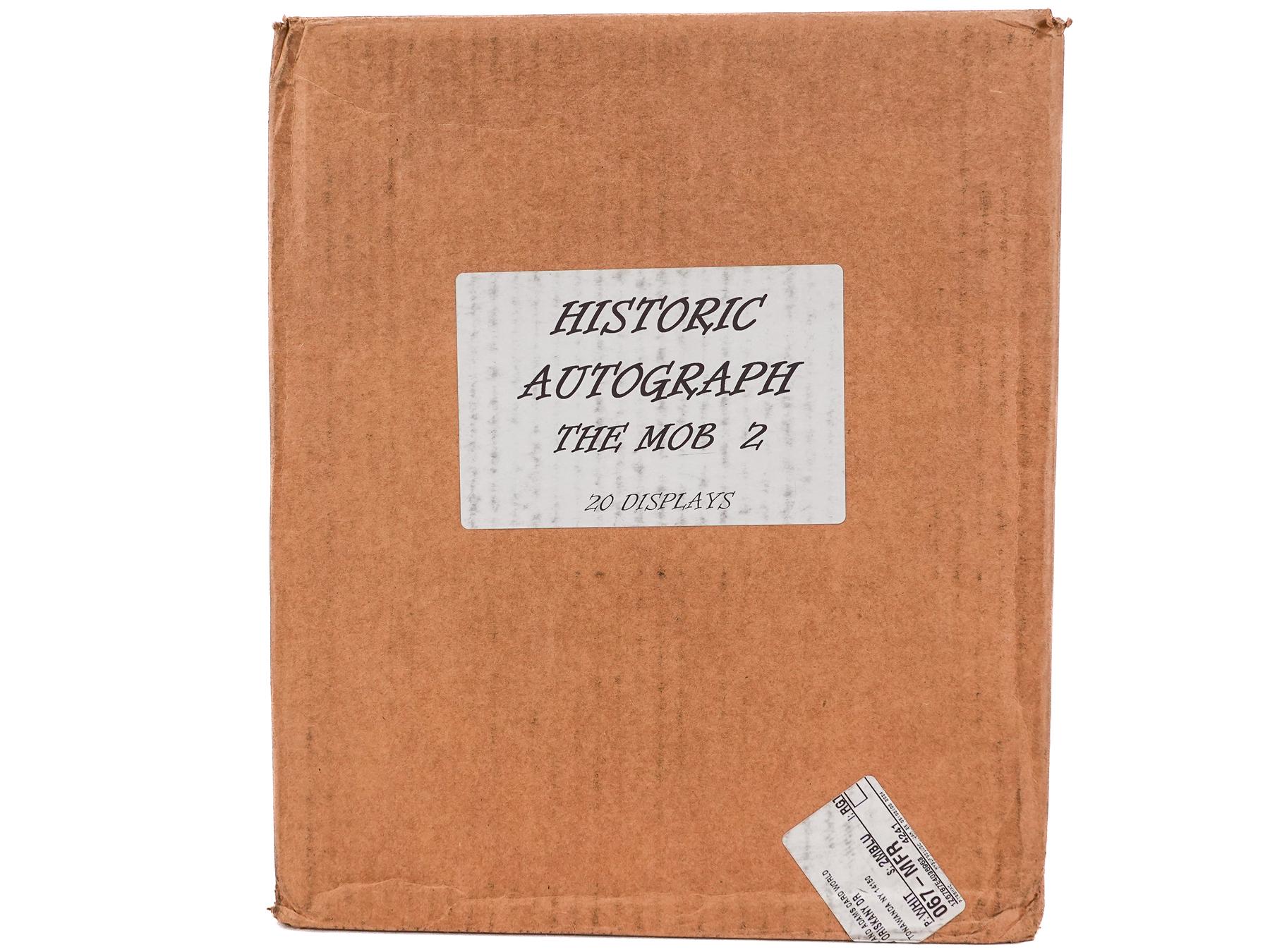 2023 Historic Autographs The Mob Series 2 Hobby 20-Box Case | DA Card World