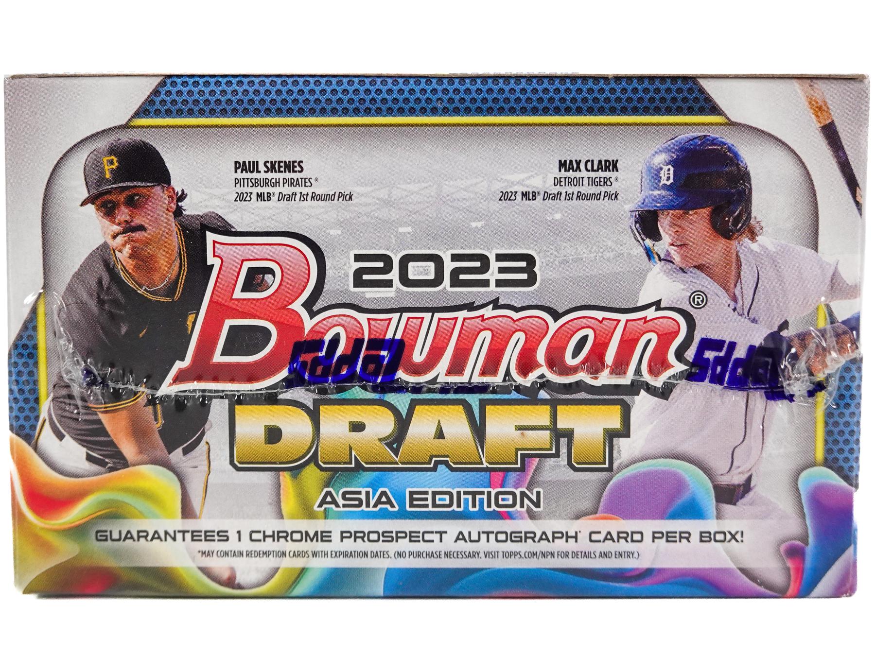 2023 Bowman Draft Baseball Asia Exclusive Hobby Box | DA Card World