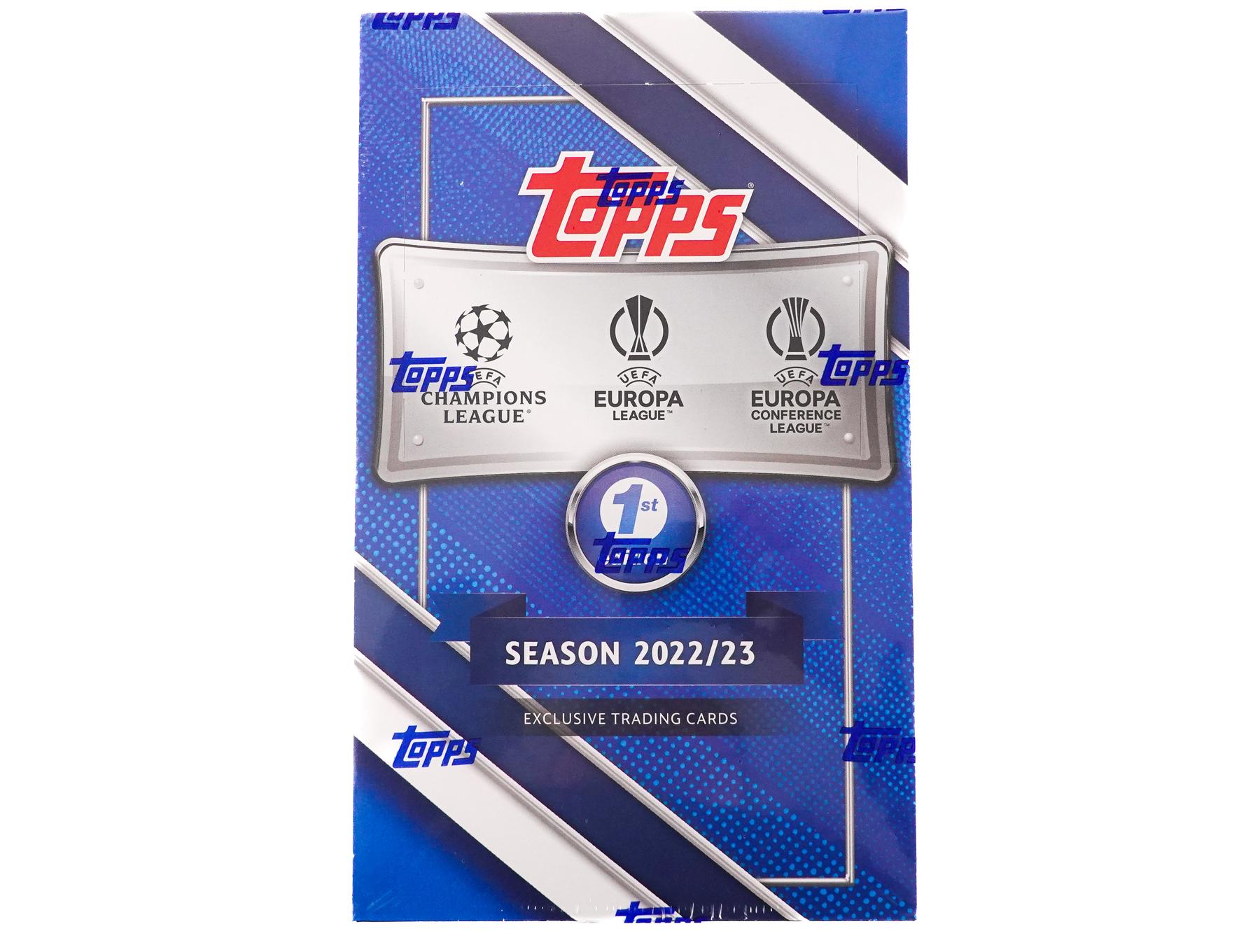 2022/23 Topps UEFA Club Competitions 1st Edition Soccer Hobby Box | DA ...