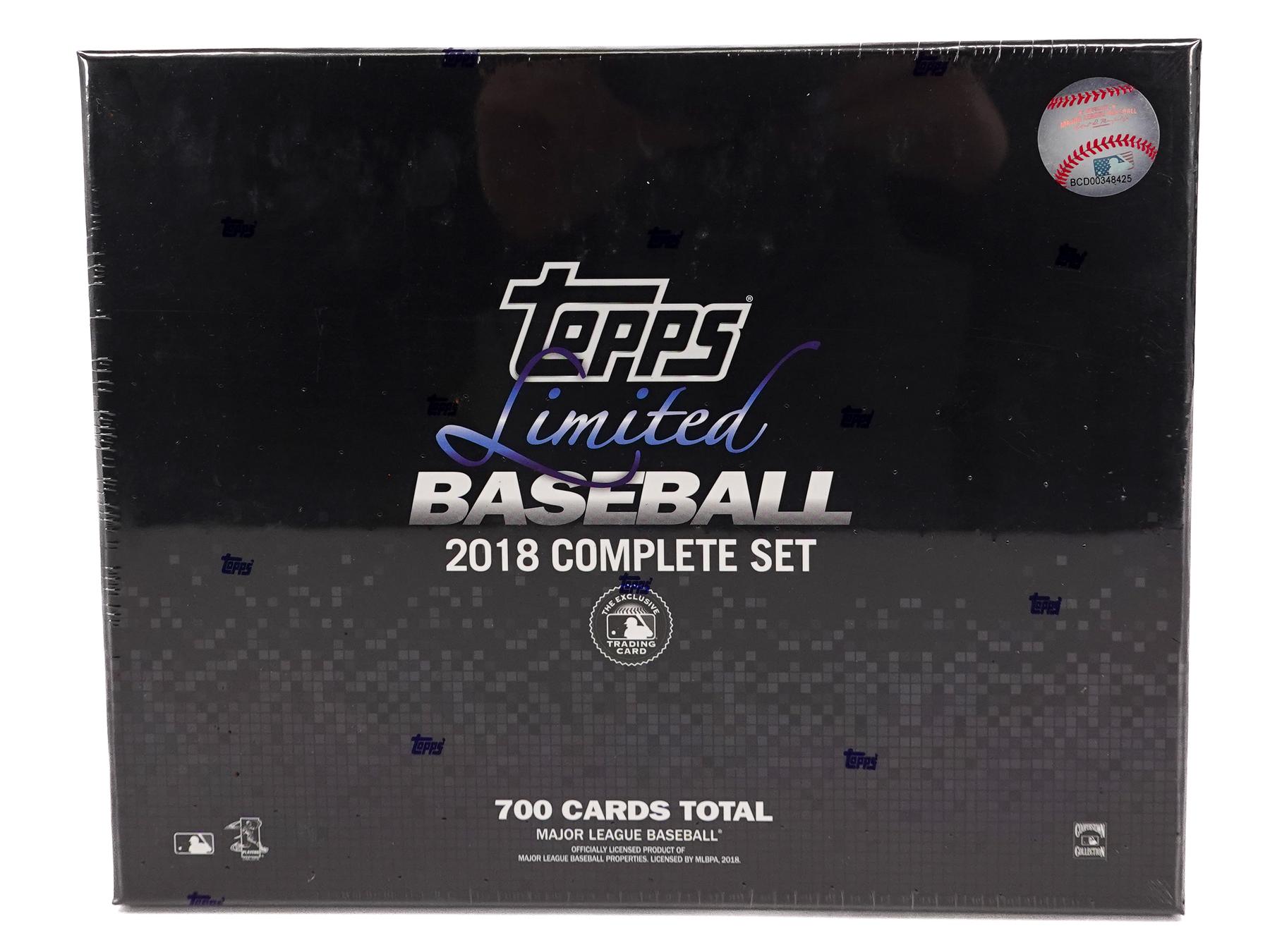 2018 Topps Limited Baseball Complete Factory Sealed Set (Box) | DA Card ...