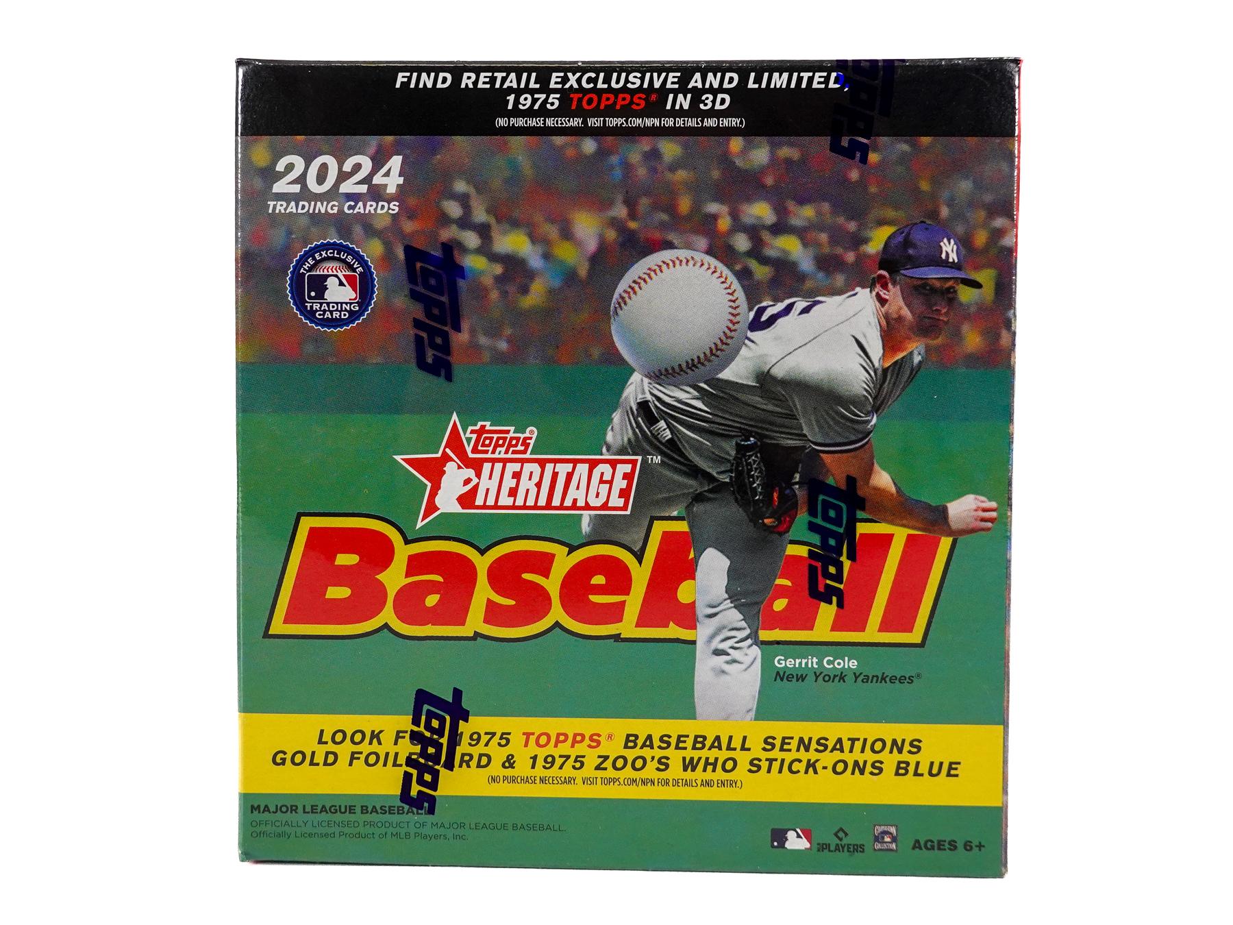 2024 Topps Heritage Baseball Monster Box | DA Card World