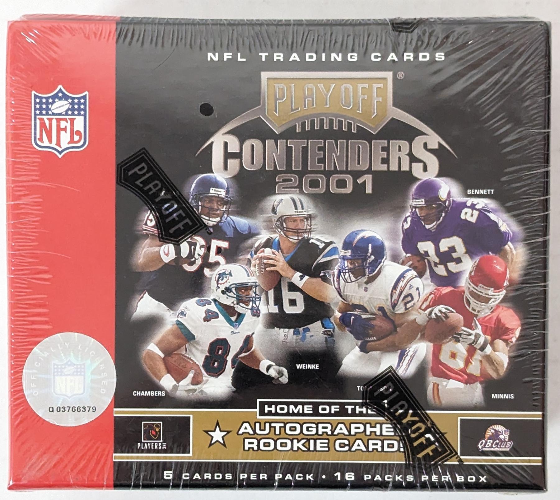 2001 Playoff Contenders Football Hobby Box (Reed Buy) | DA Card World
