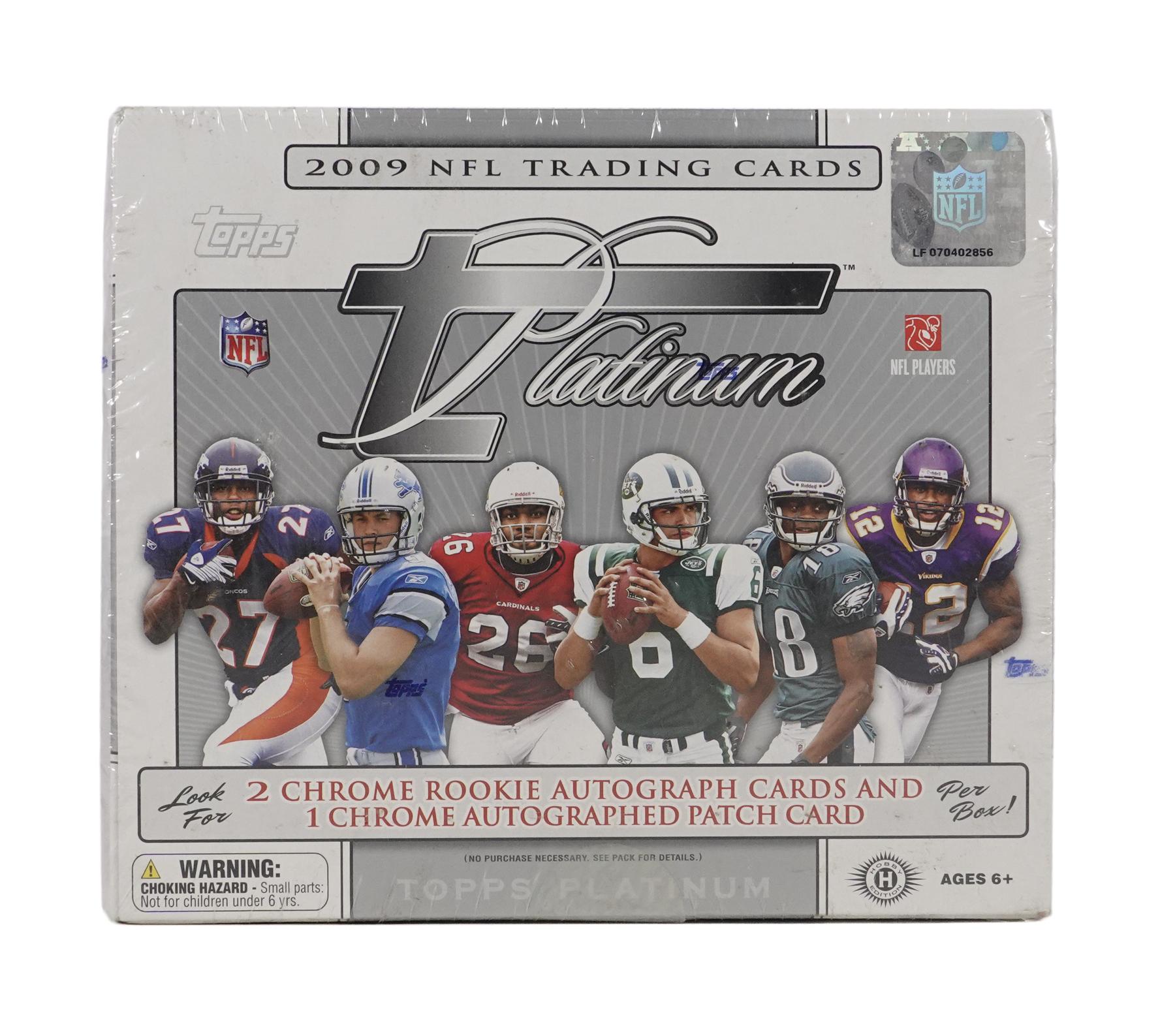 2009 Topps Platinum Football Hobby Box | DA Card World