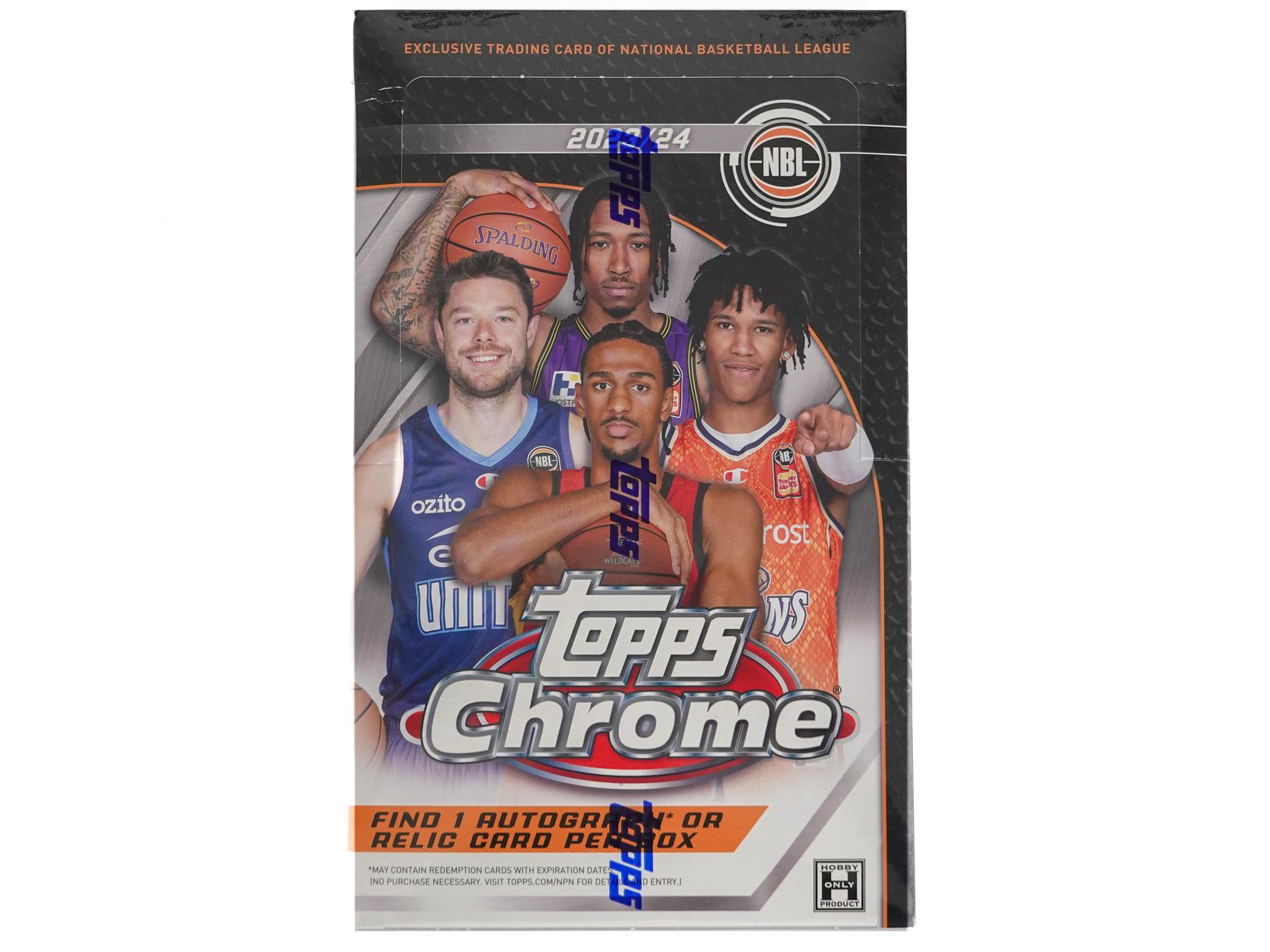 2023/24 Topps Chrome NBL Australian Basketball Hobby Box | DA Card World