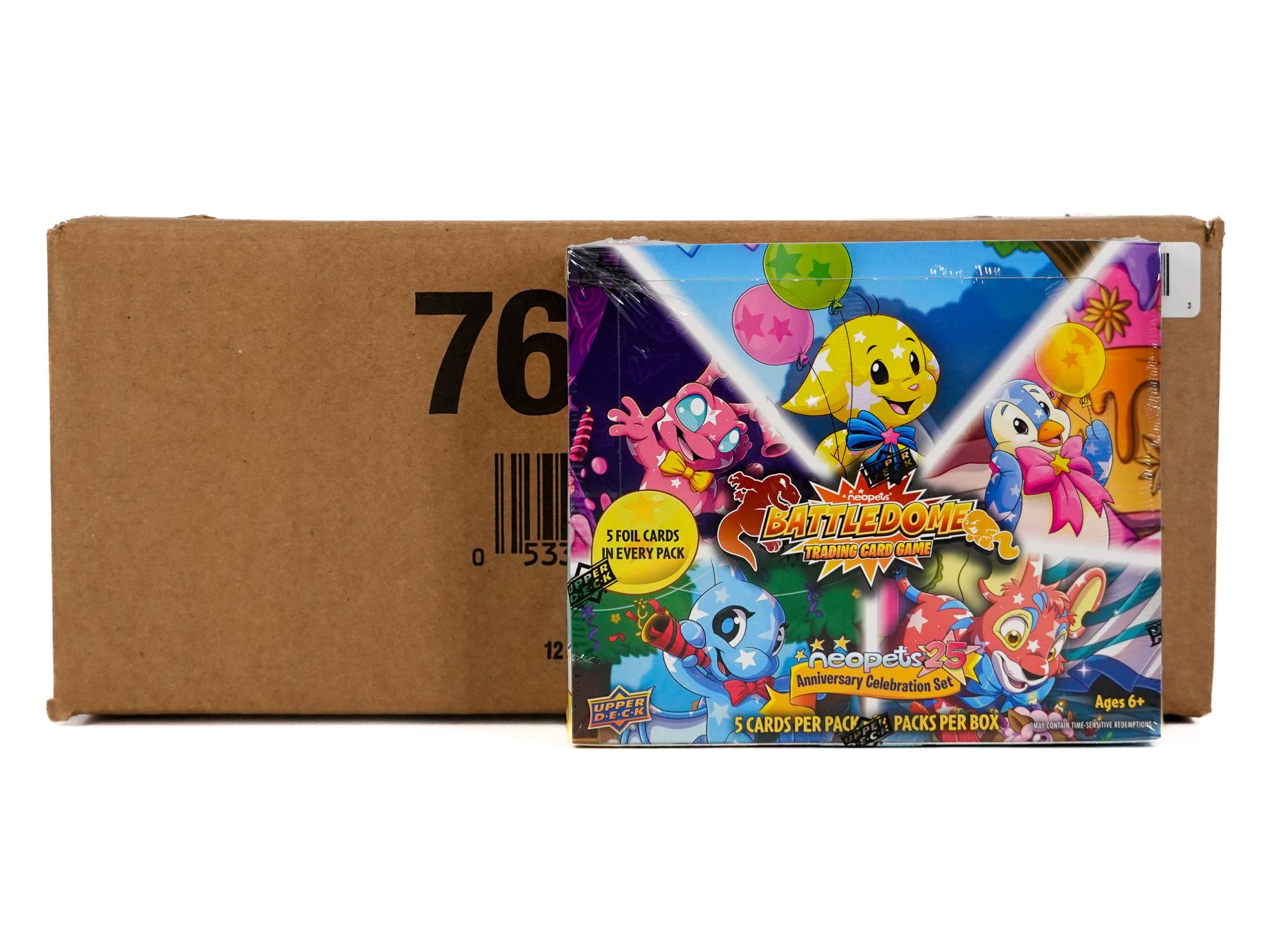Neopets Battledome TCG: 25th Anniversary Booster 12-Box Case | DA Card ...