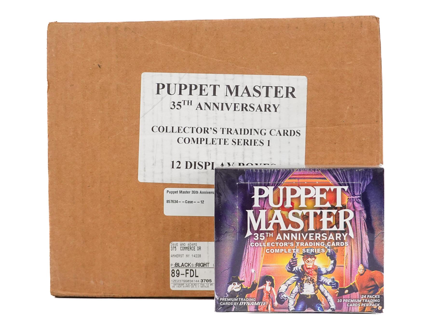 Puppet Master 35th Anniversary Trading Cards Collector Hobby 12-Box ...