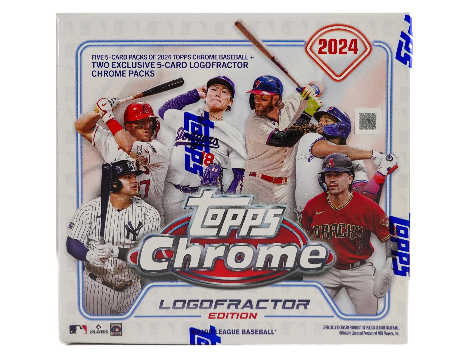 2024 Topps Chrome Logofractor Baseball Box | DA Card World