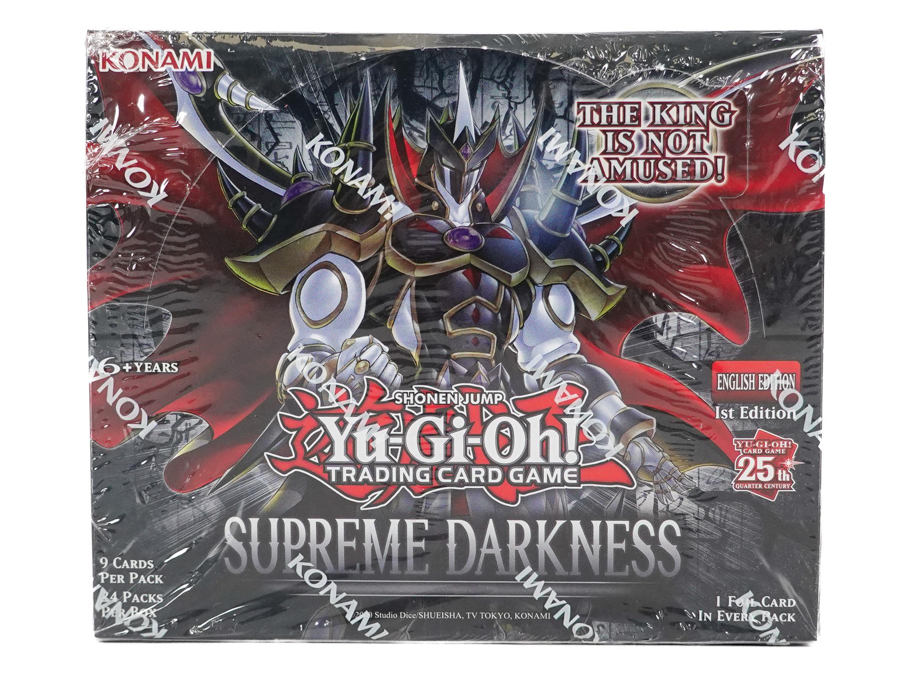 Yu-Gi-Oh Supreme Darkness Booster Box | DA Card World