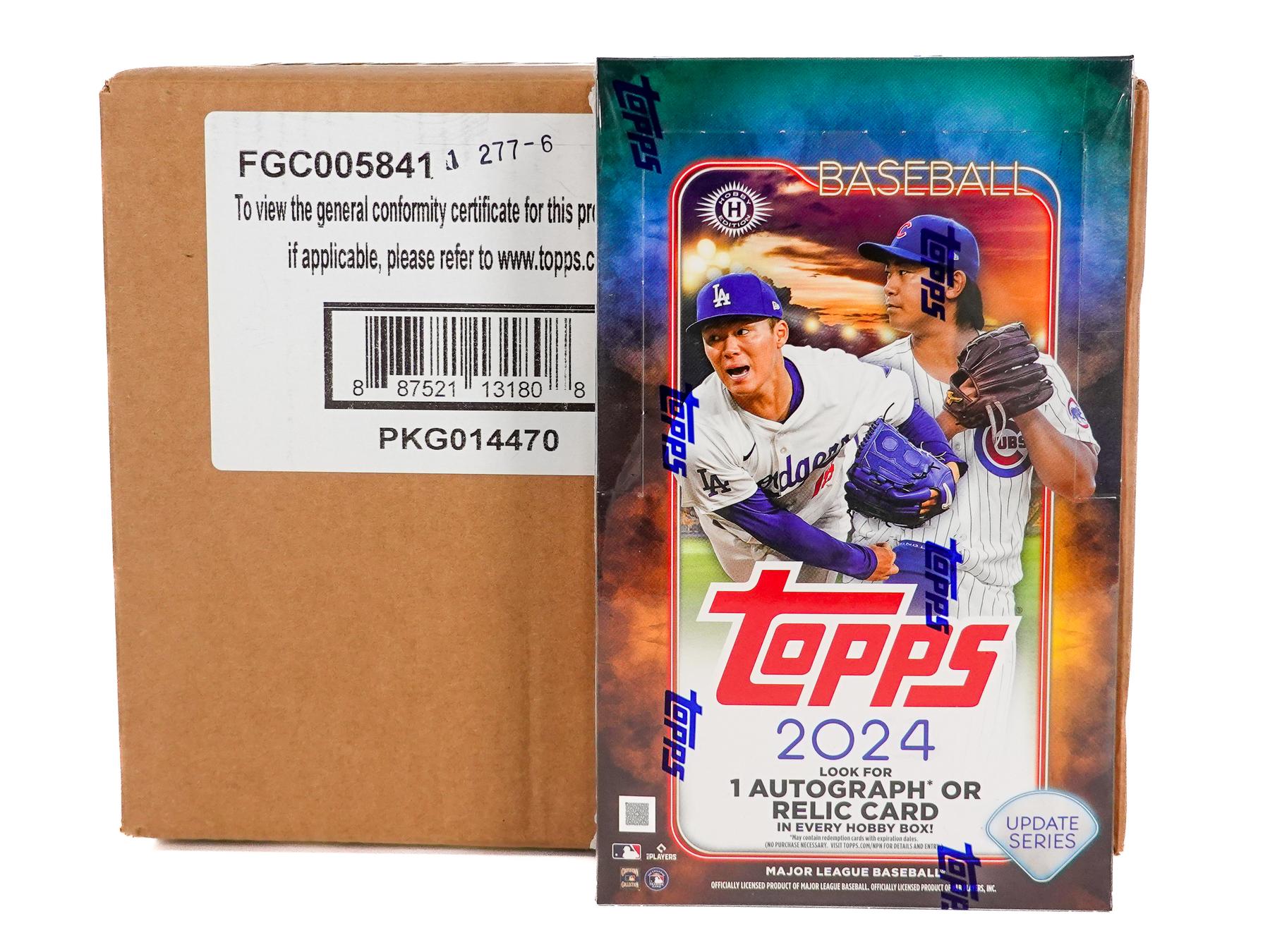 2024 Topps Update Series Baseball Hobby 12-Box Case | DA Card World