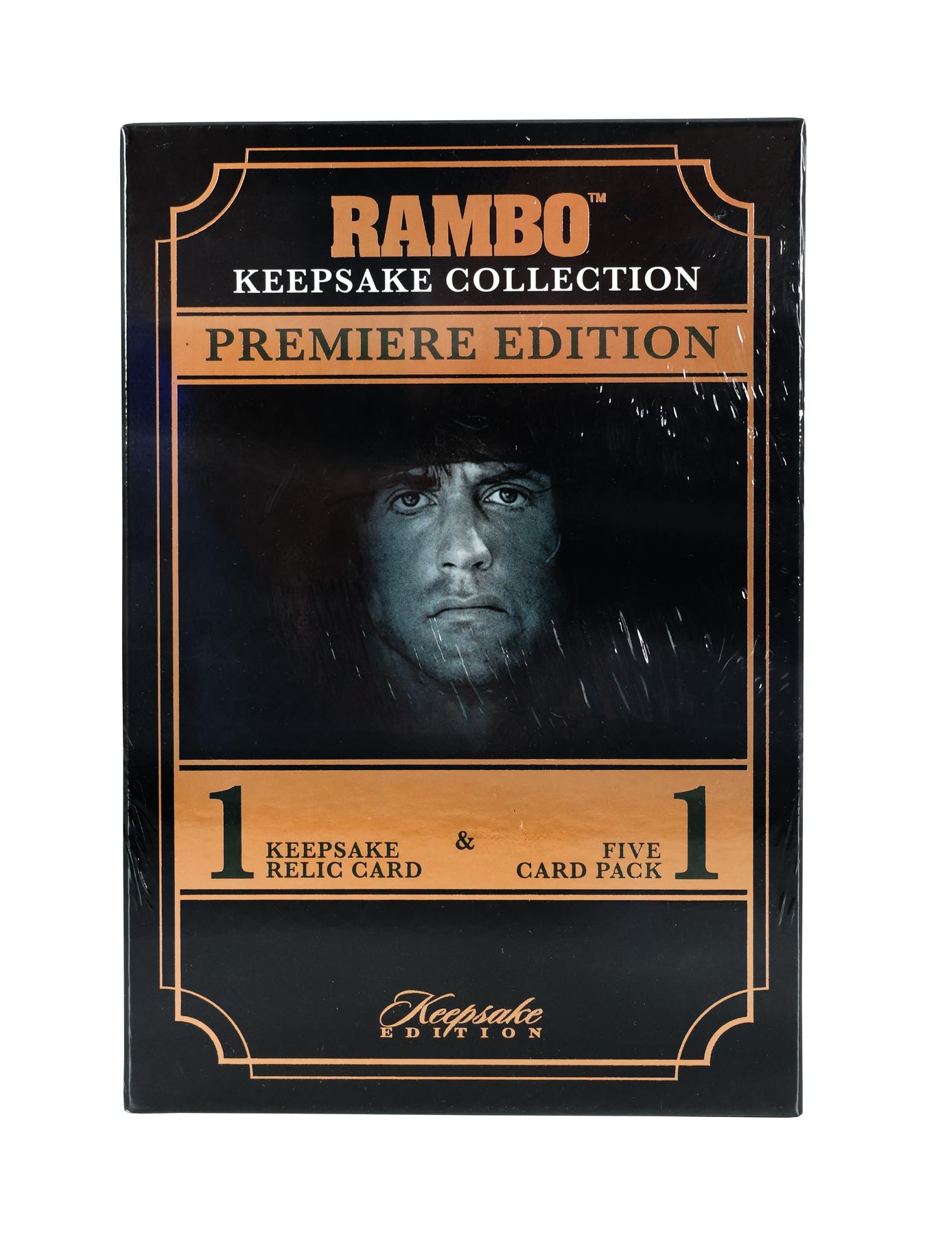 Keepsake Rambo Collection Premiere Edition Hobby Box (Keepsake Trading ...