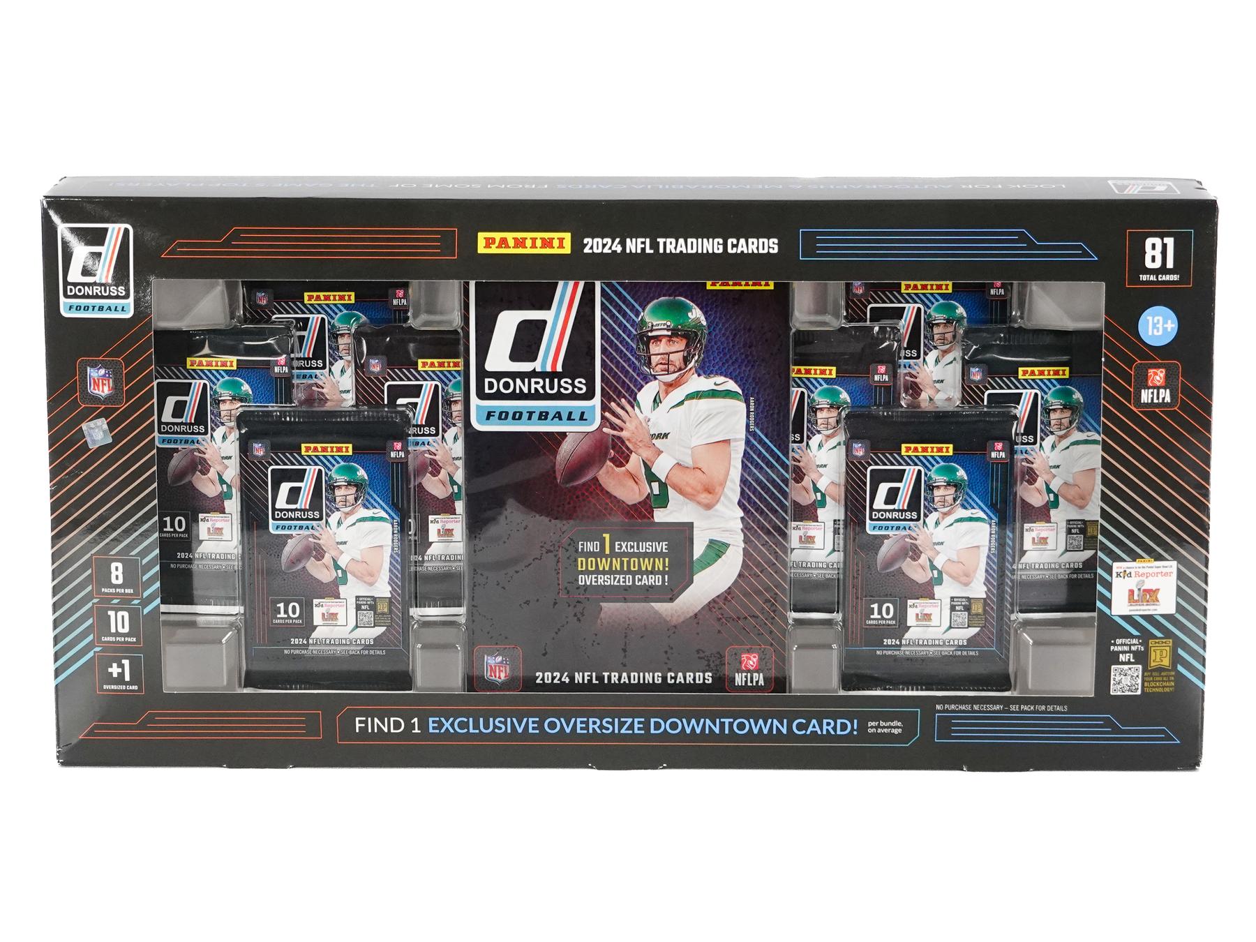 2024 Panini Donruss Football Bundle Box (Oversized Downtown Card!) | DA ...
