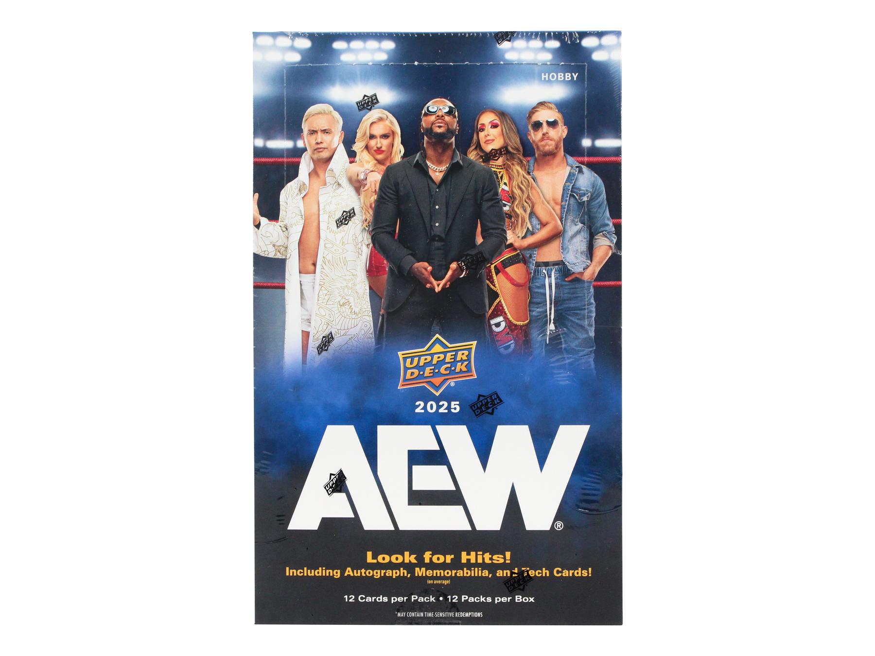 2025 Upper Deck AEW All Elite Wrestling Hobby Box | DA Card World