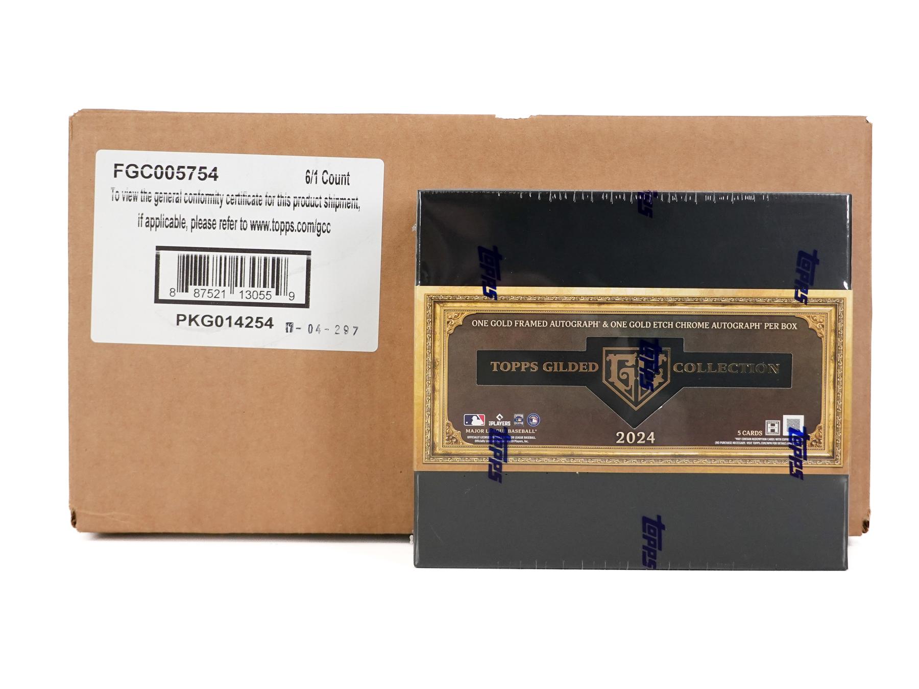 2024 Topps Gilded Collection Baseball Hobby 6-Box Case | DA Card World