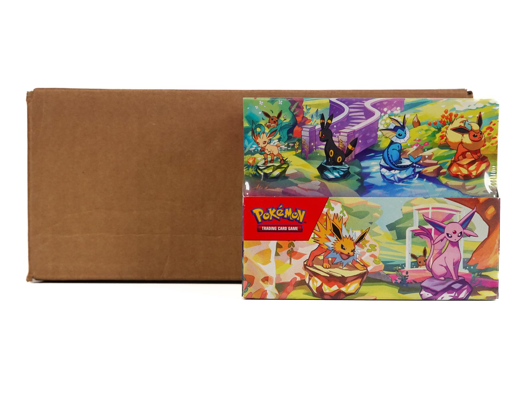 Pokemon Scarlet & Violet: Prismatic Evolutions Mini Tin 4-Box Case | DA ...