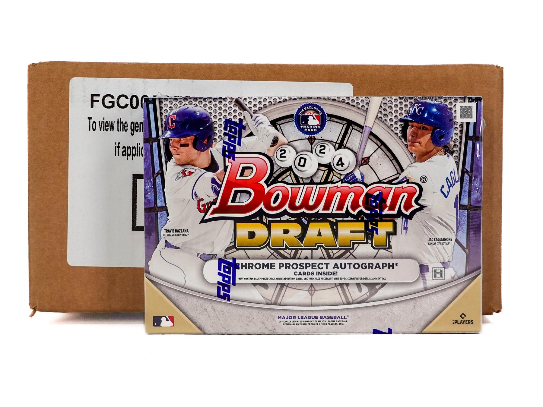2024 Bowman Draft Baseball HTA Choice 6-Box Case | DA Card World